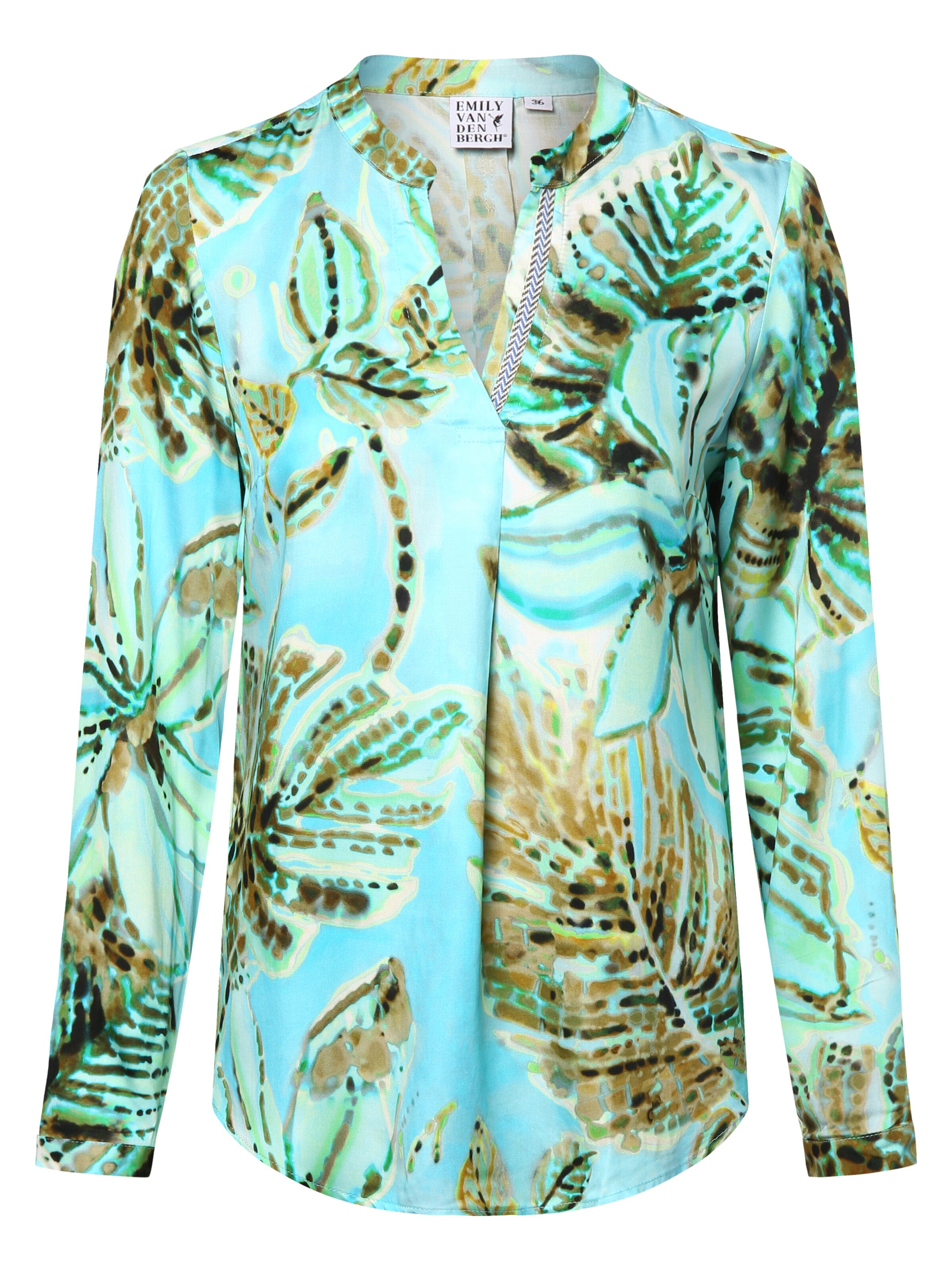 Emily Van Den Bergh Bluse ' ' in Aqua | ABOUT YOU