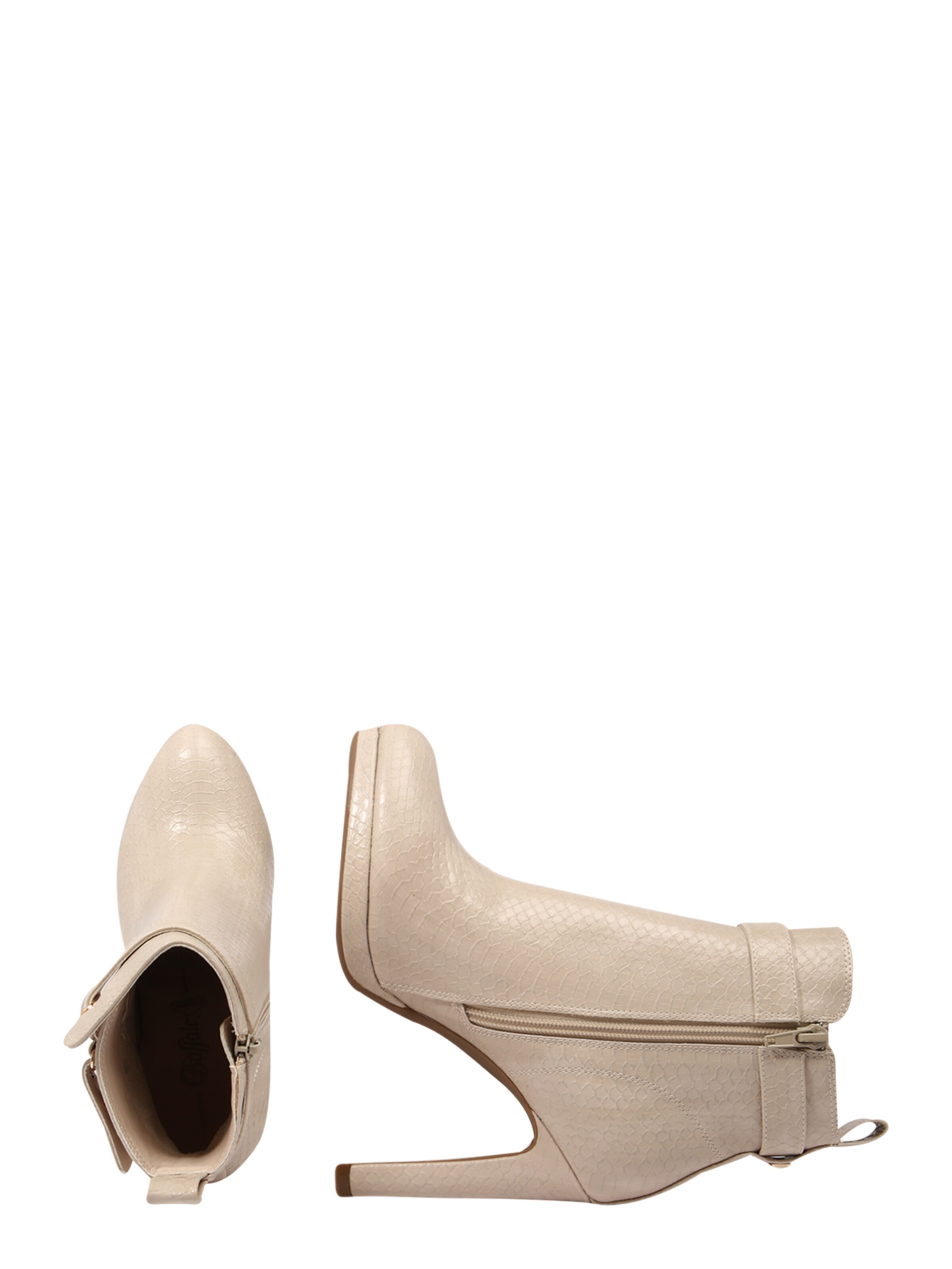 BUFFALO Enkellaarsjes 'AUDRINA' in Beige | ABOUT YOU