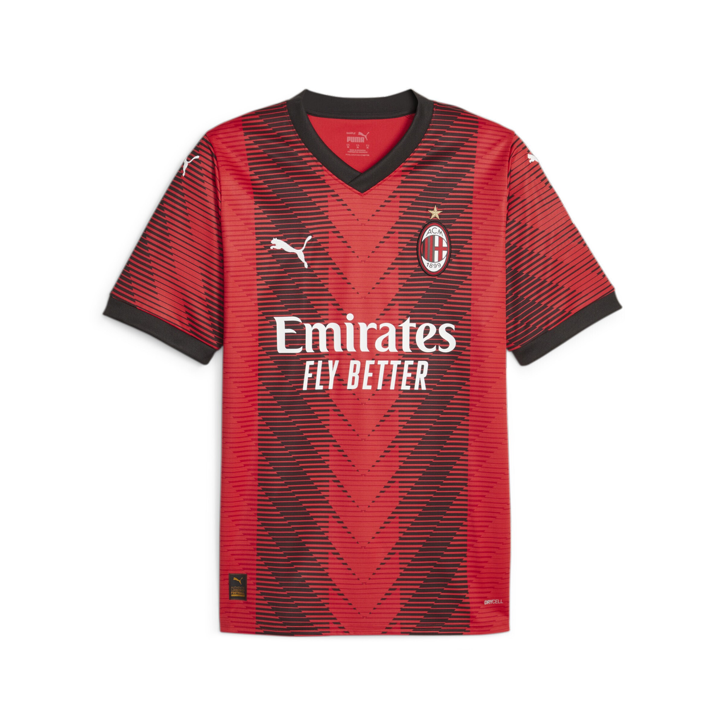 PUMA Tricot 'AC Milan 23/24' in Rood | ABOUT YOU
