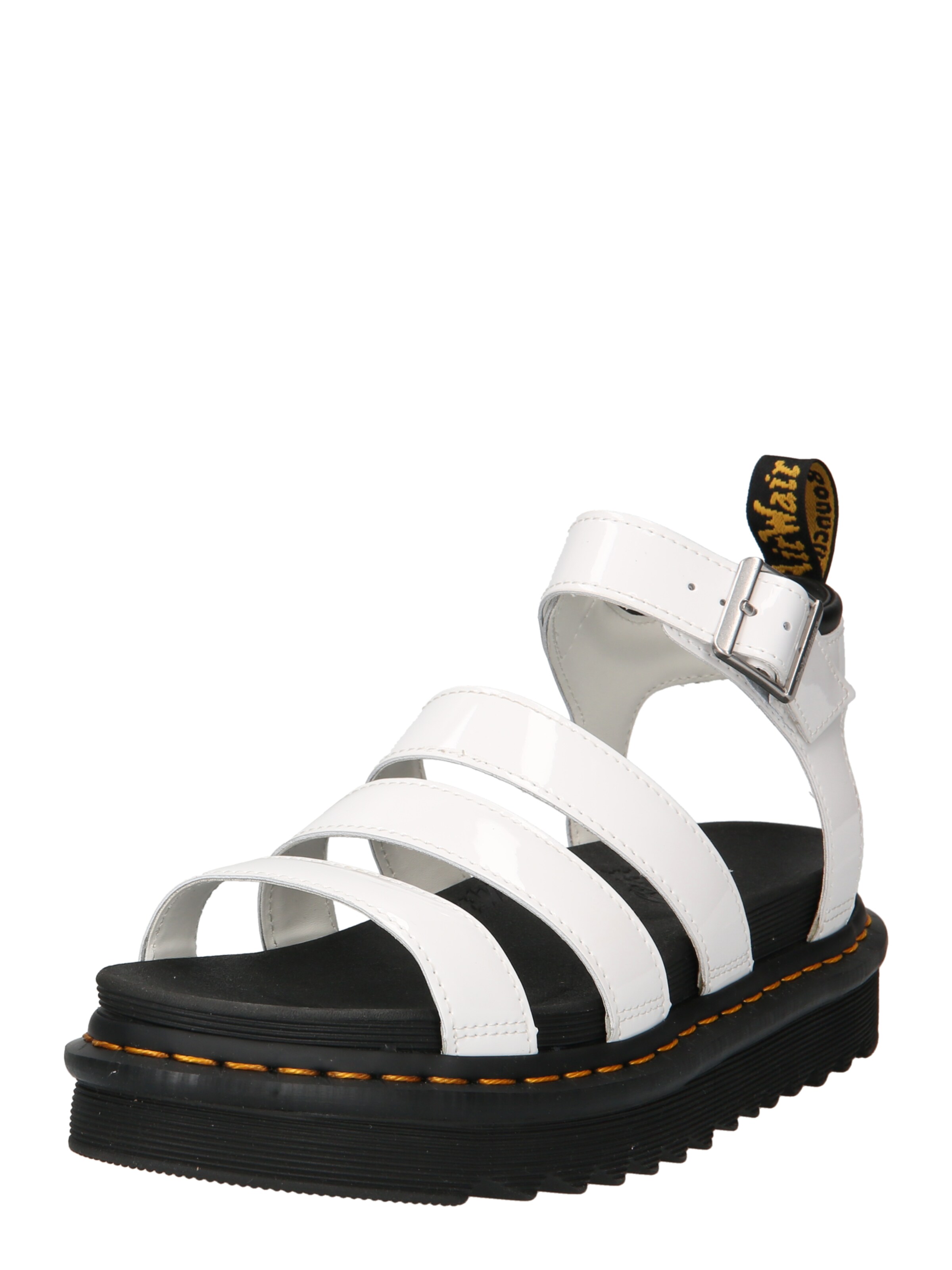 Balta Dr. Martens Basutės su dirželiais 'Blaire' | ABOUT YOU