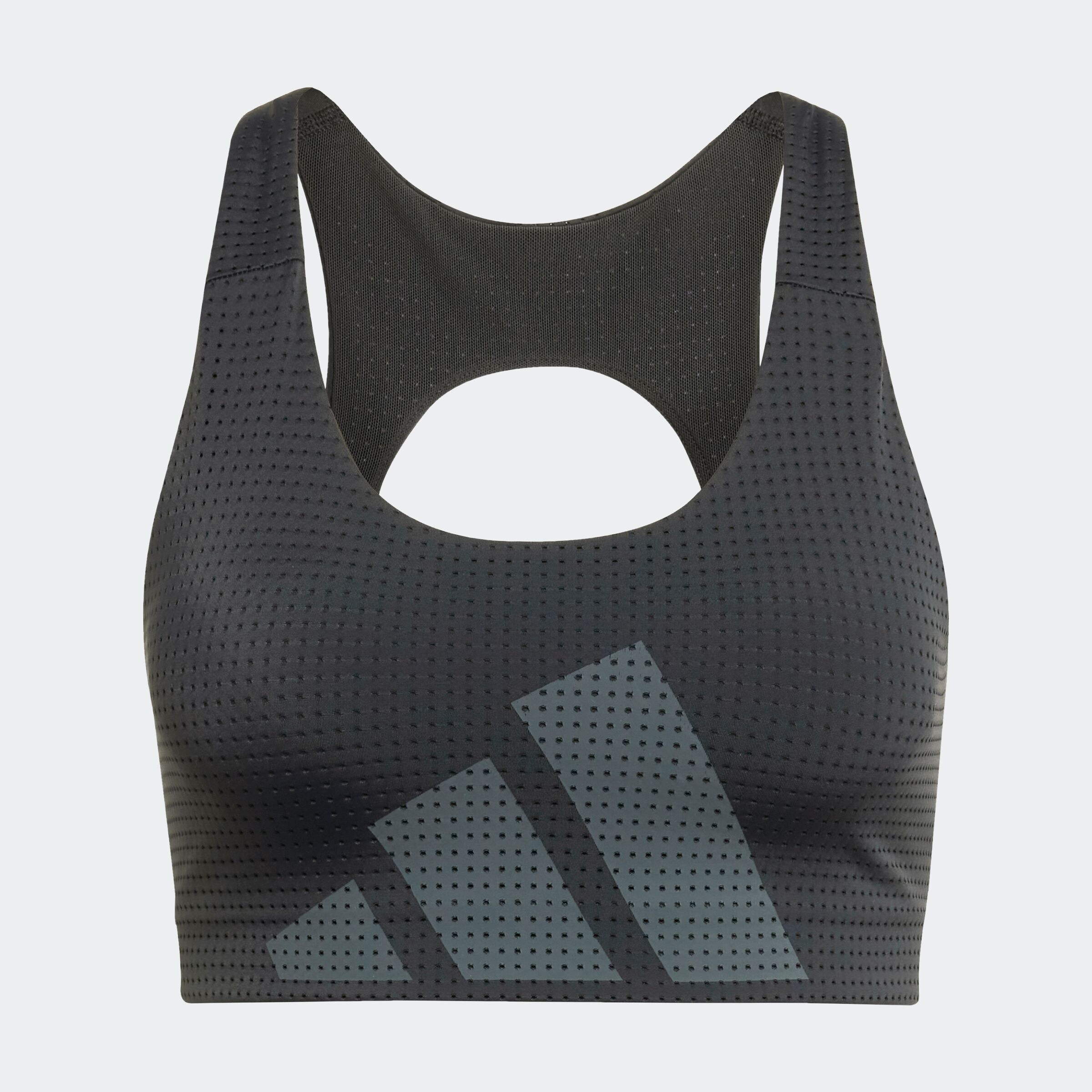 ADIDAS PERFORMANCE Bustier Sport-BH 'Powerimpact' in Schwarz | ABOUT YOU