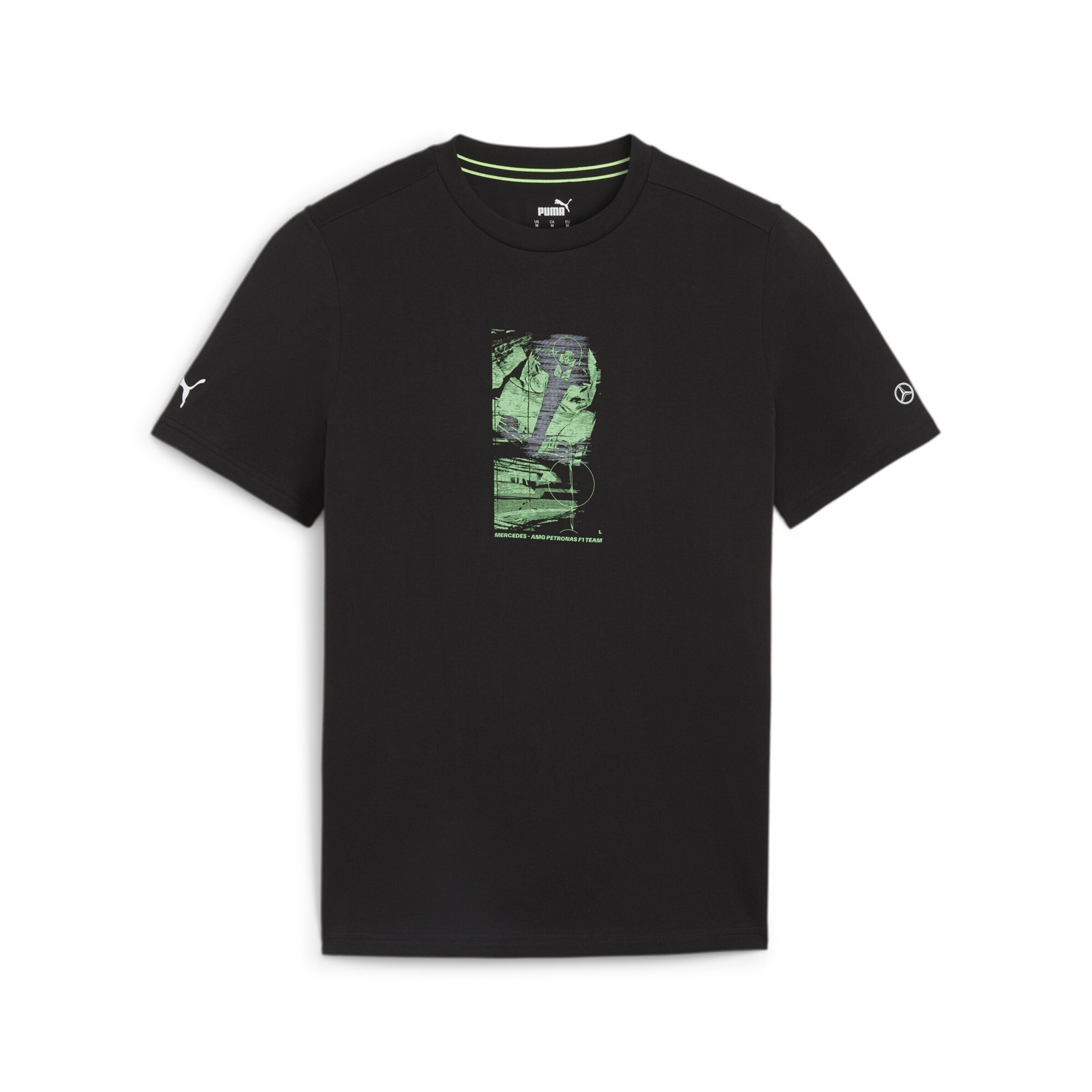 PUMA Funktionsshirt 'Mercedes-AMG Petronas' in Schwarz | ABOUT YOU