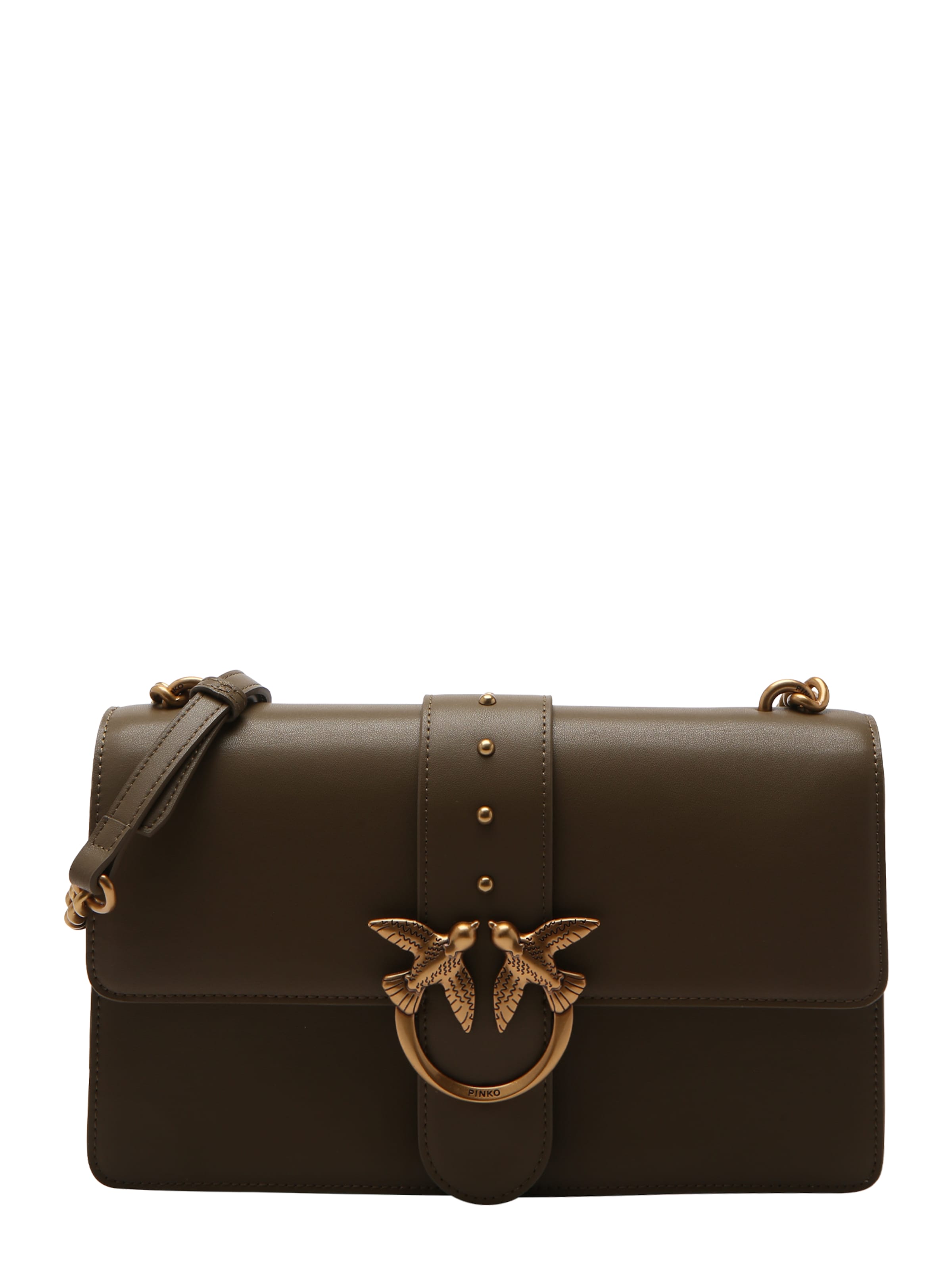 PINKO Torba za čez ramo 'LOVE ONE CLASSIC' v Oliva | ABOUT YOU