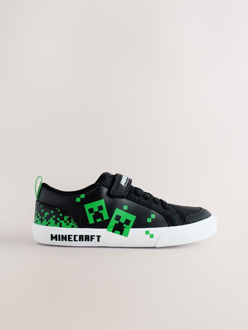 Next Sneaker 'Minecraft' pe Negru | ABOUT YOU