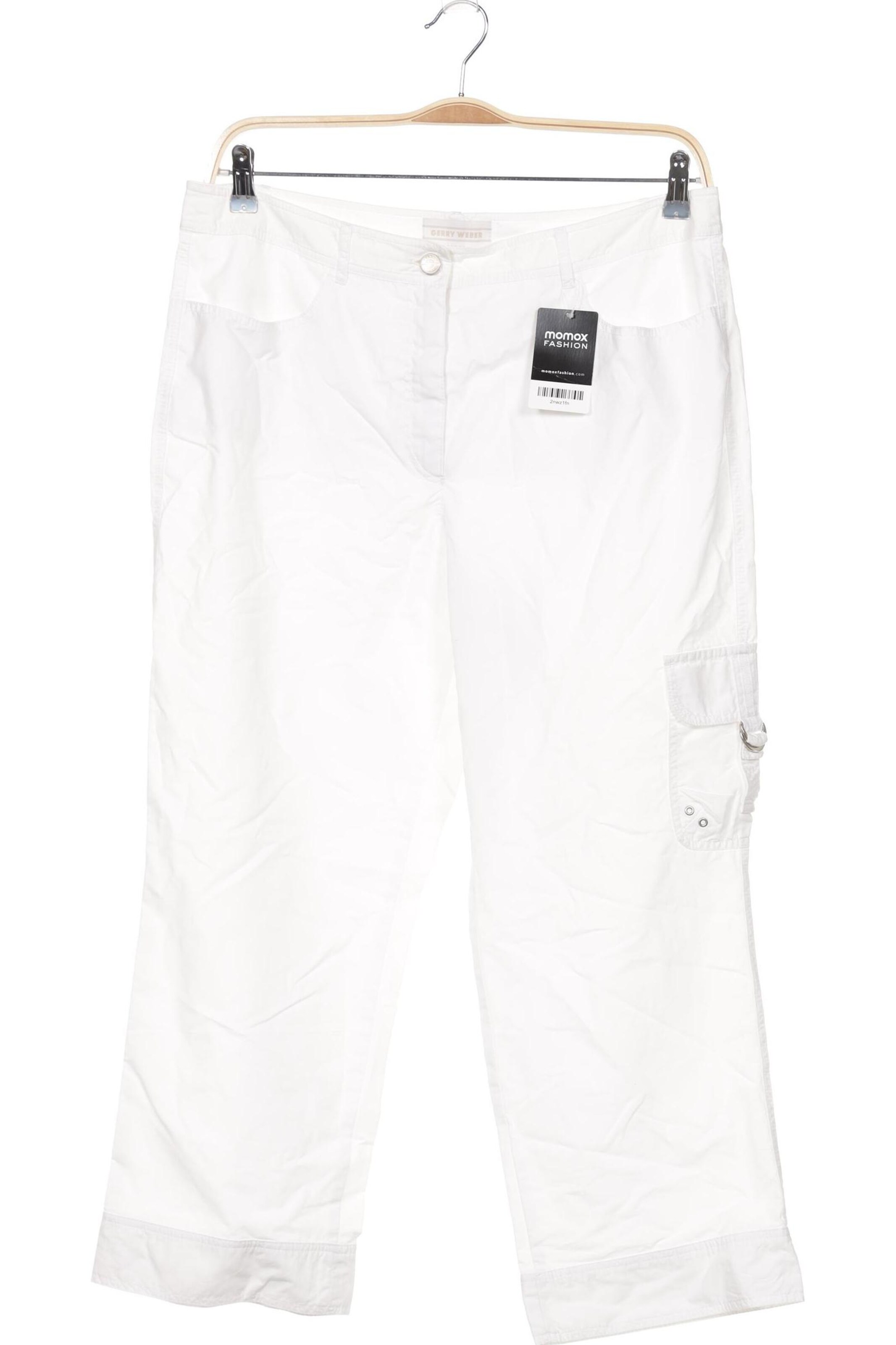 GERRY WEBER Stoffhose XXL in Weiß | ABOUT YOU
