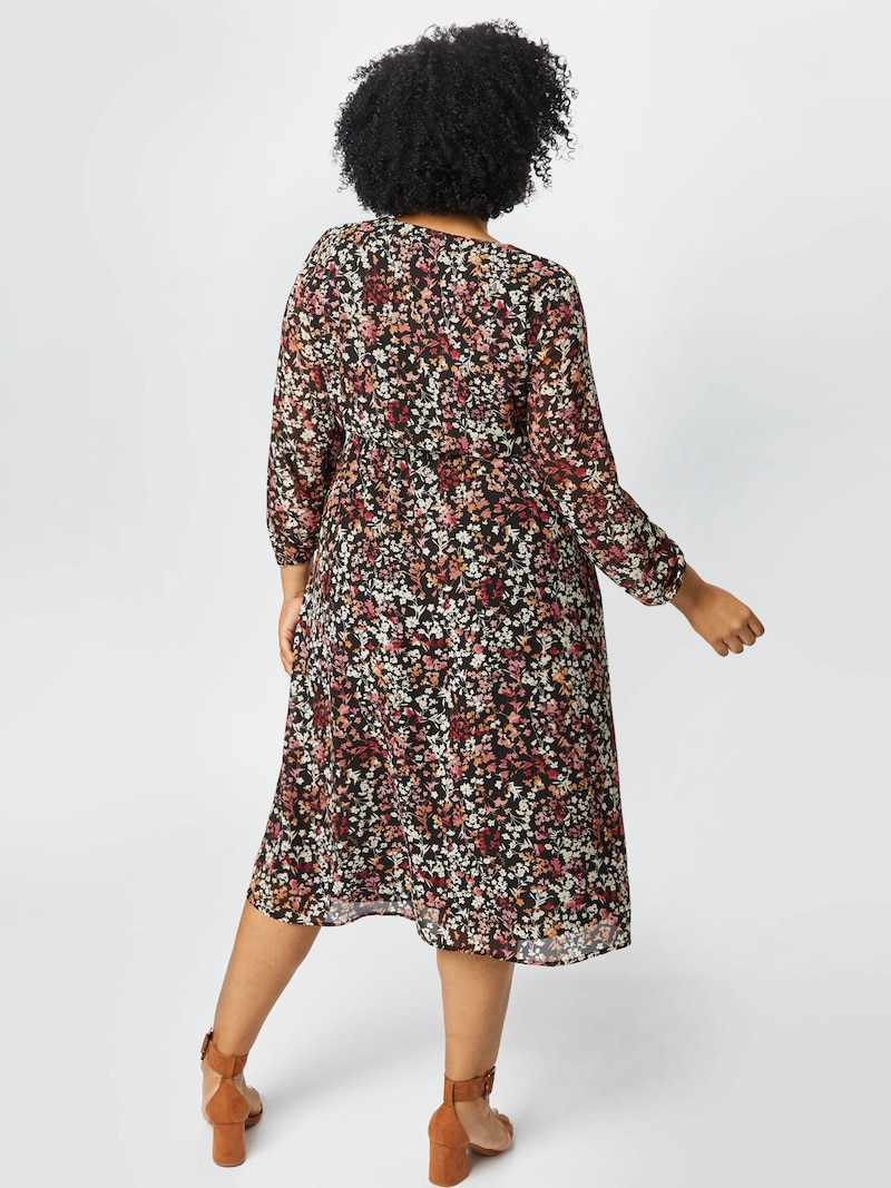 ABOUT YOU Curvy Suvekleit 'Nia Dress' pruun / punane / must / valge ... ABOUT YOU Curvy Suvekleit 'Nia Dress' pruun / punane / must / valge ...