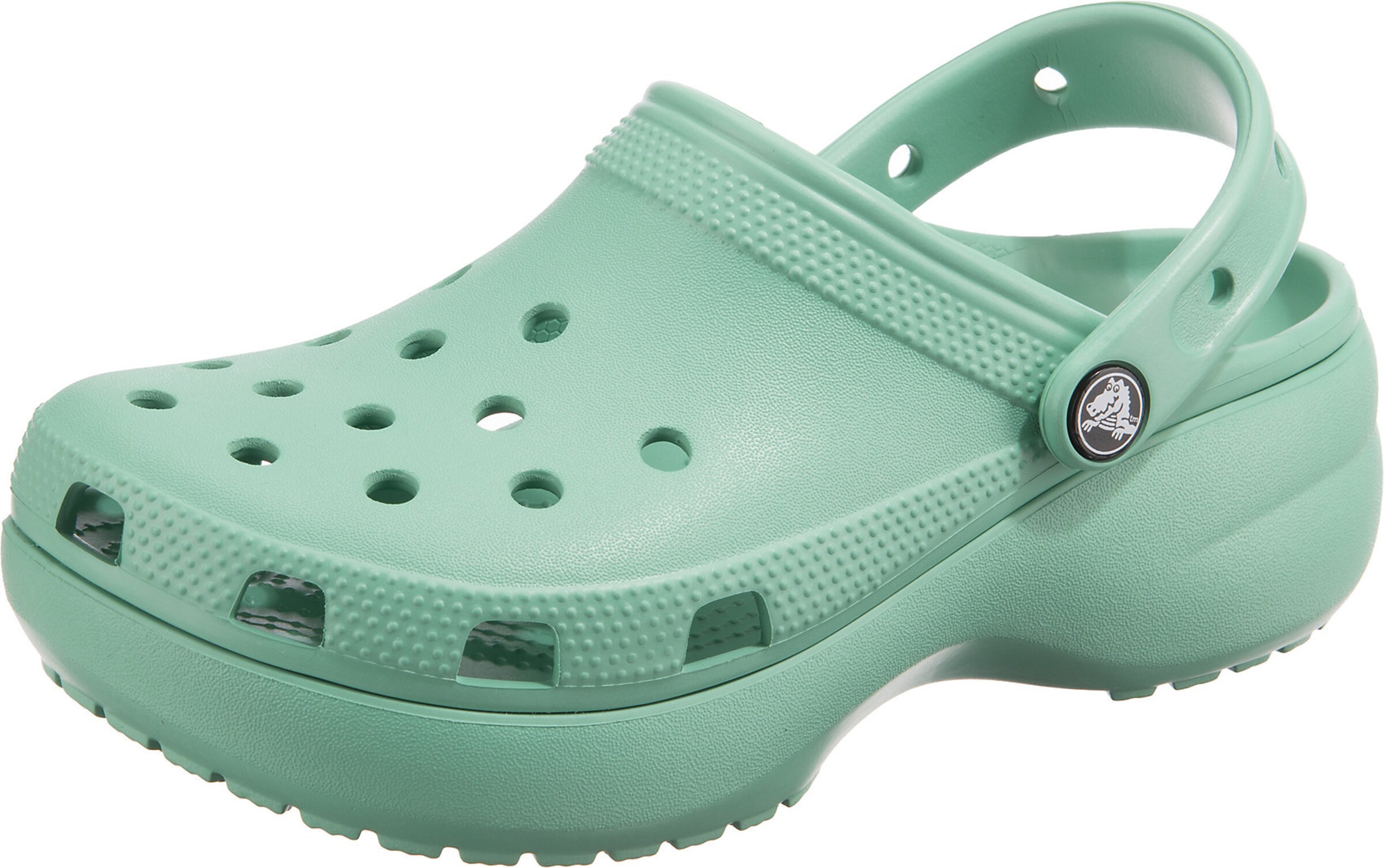 Crocs Socas 'Classic' em Verde Claro | ABOUT YOU