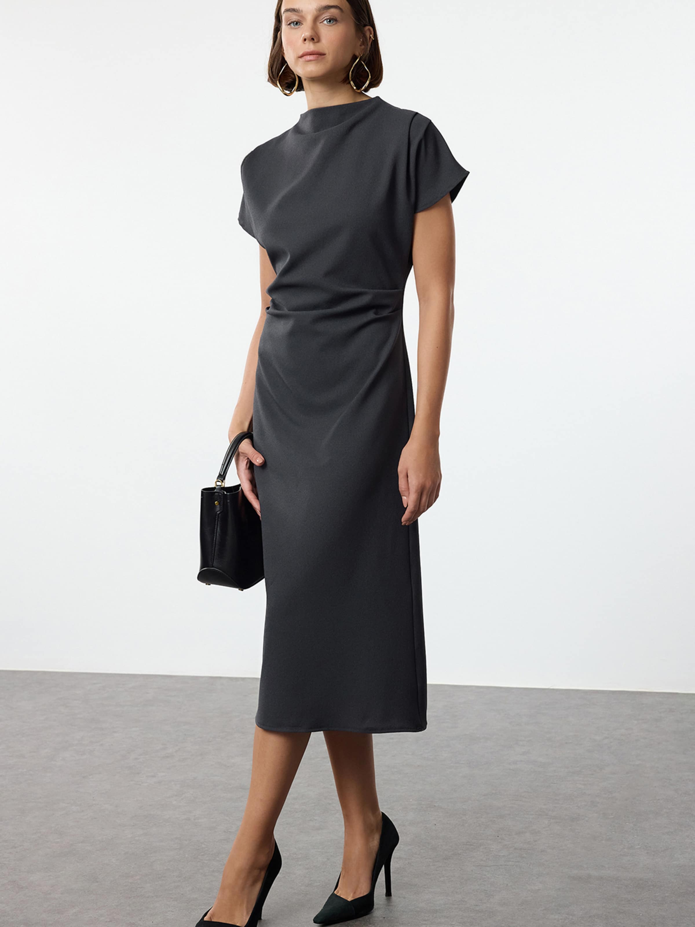Trendyol Haljina | Antracit Siva boja | ABOUT YOU
