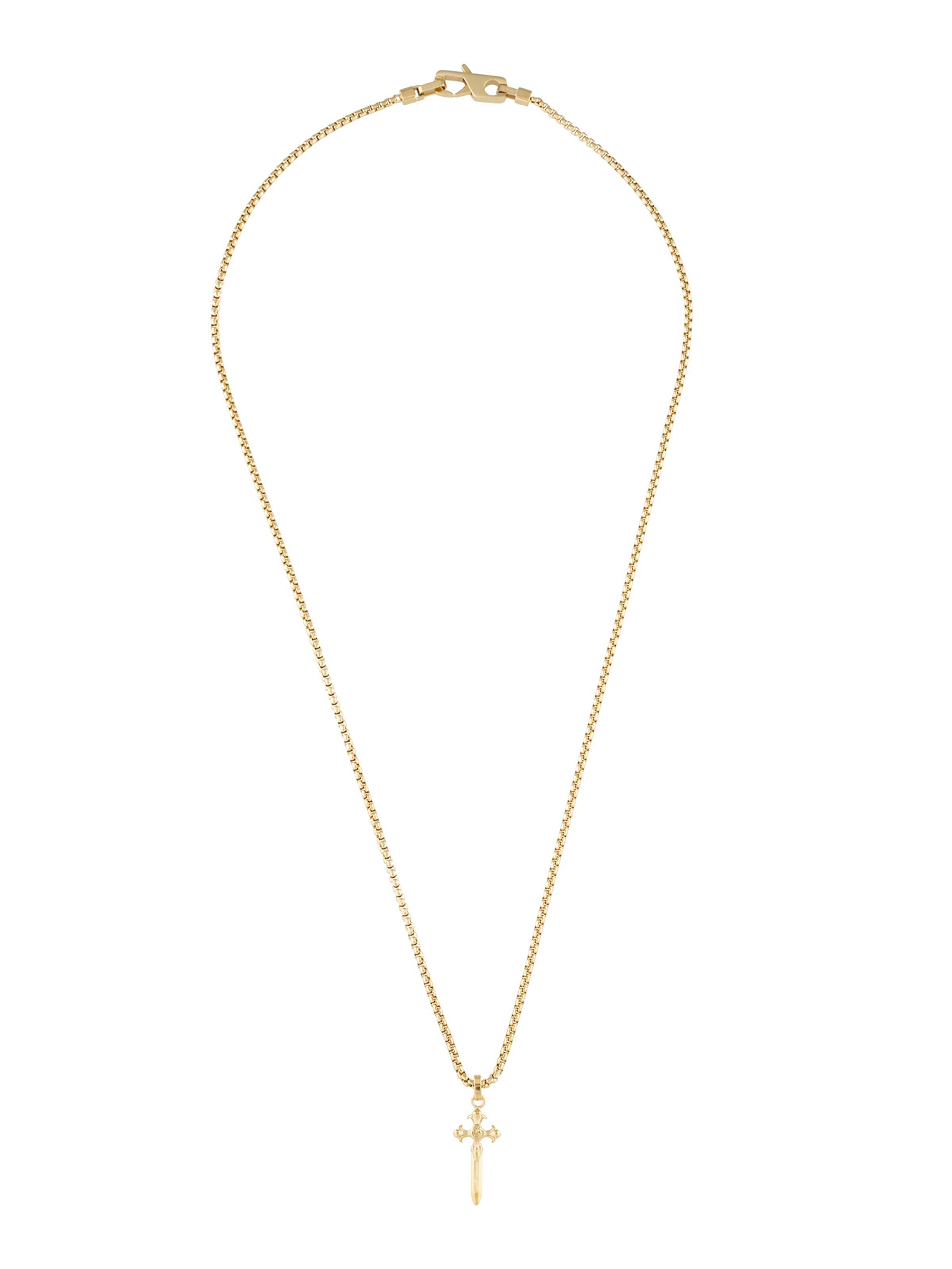 GUESS Αλυσίδα 'DAGGER' σε Κίτρινο | ABOUT YOU