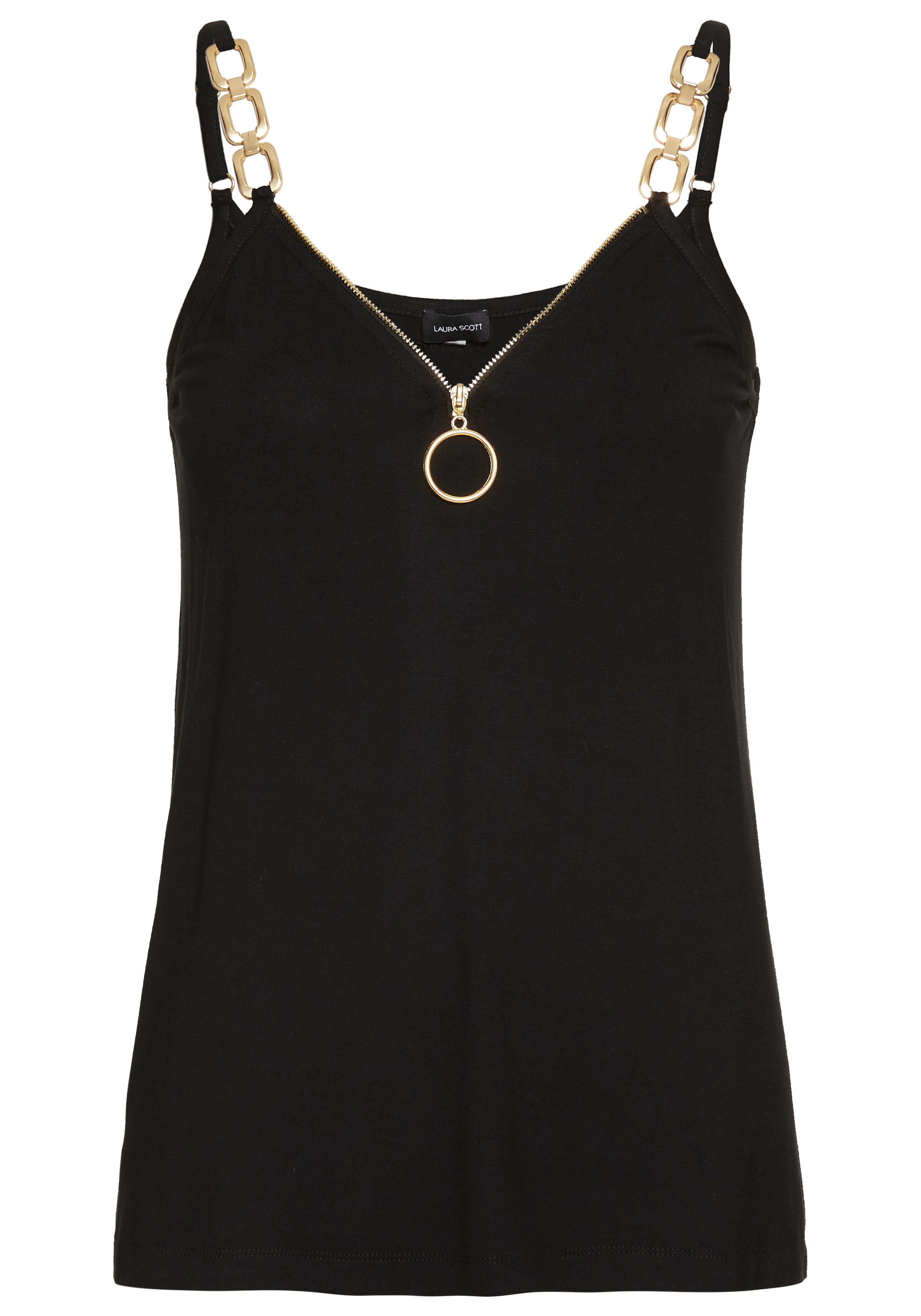 LAURA SCOTT Top in Schwarz | ABOUT YOU
