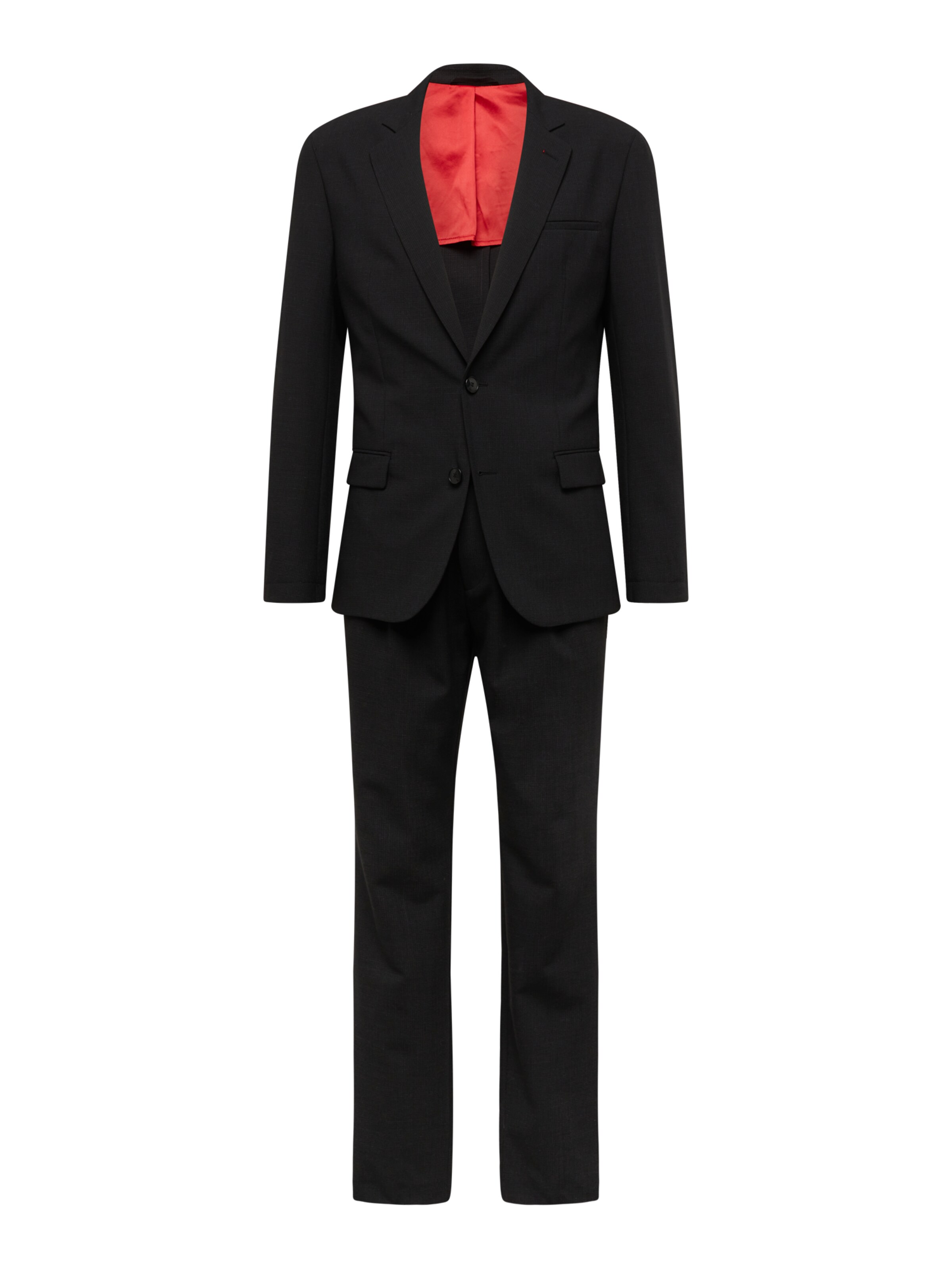 Juoda HUGO Standartinis Kostiumas 'Hanfred Goward' | ABOUT YOU