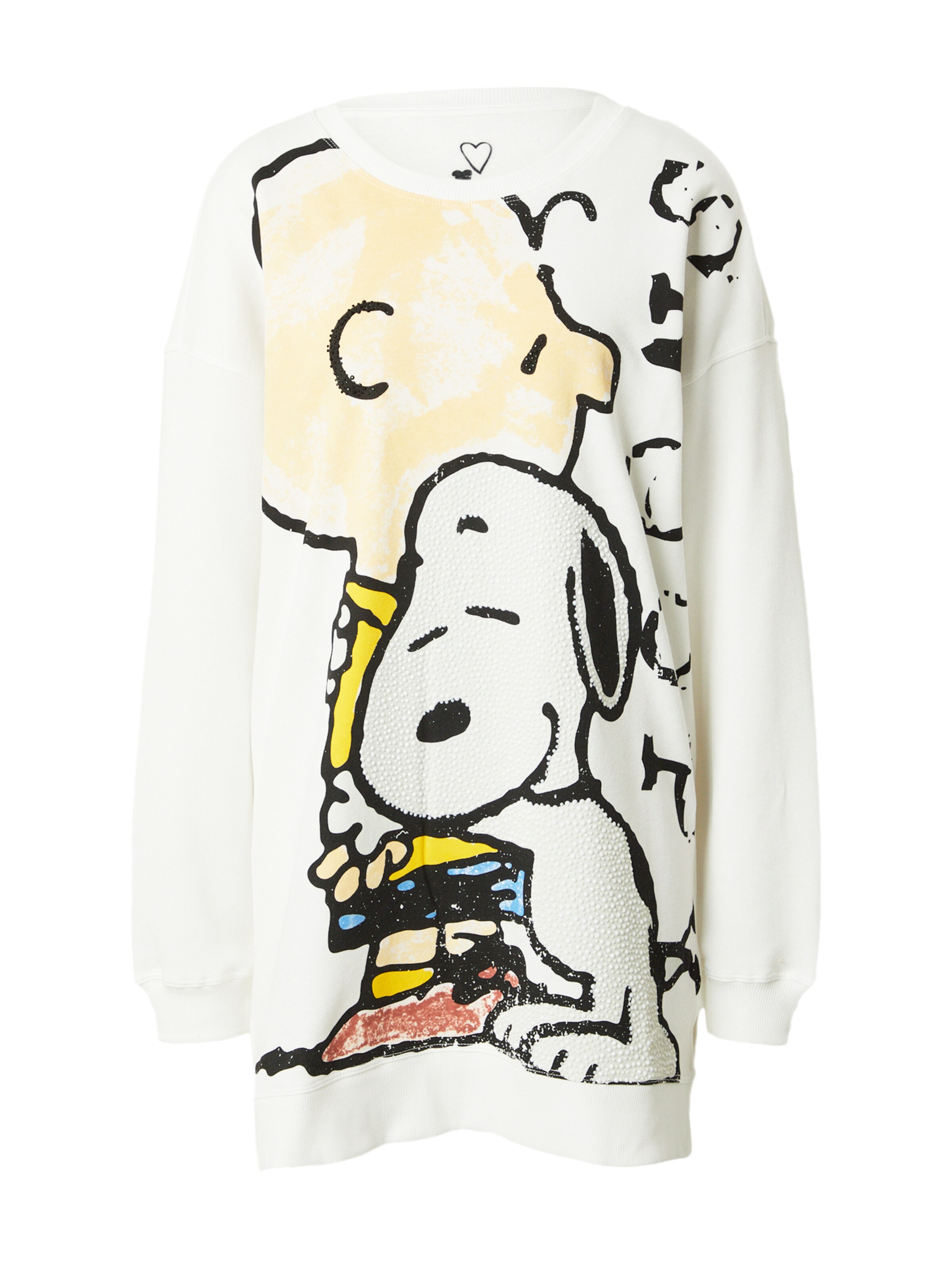 Sweat-shirt 'Snoopy & Charlie Brown' Frogbox en Blanc | ABOUT YOU