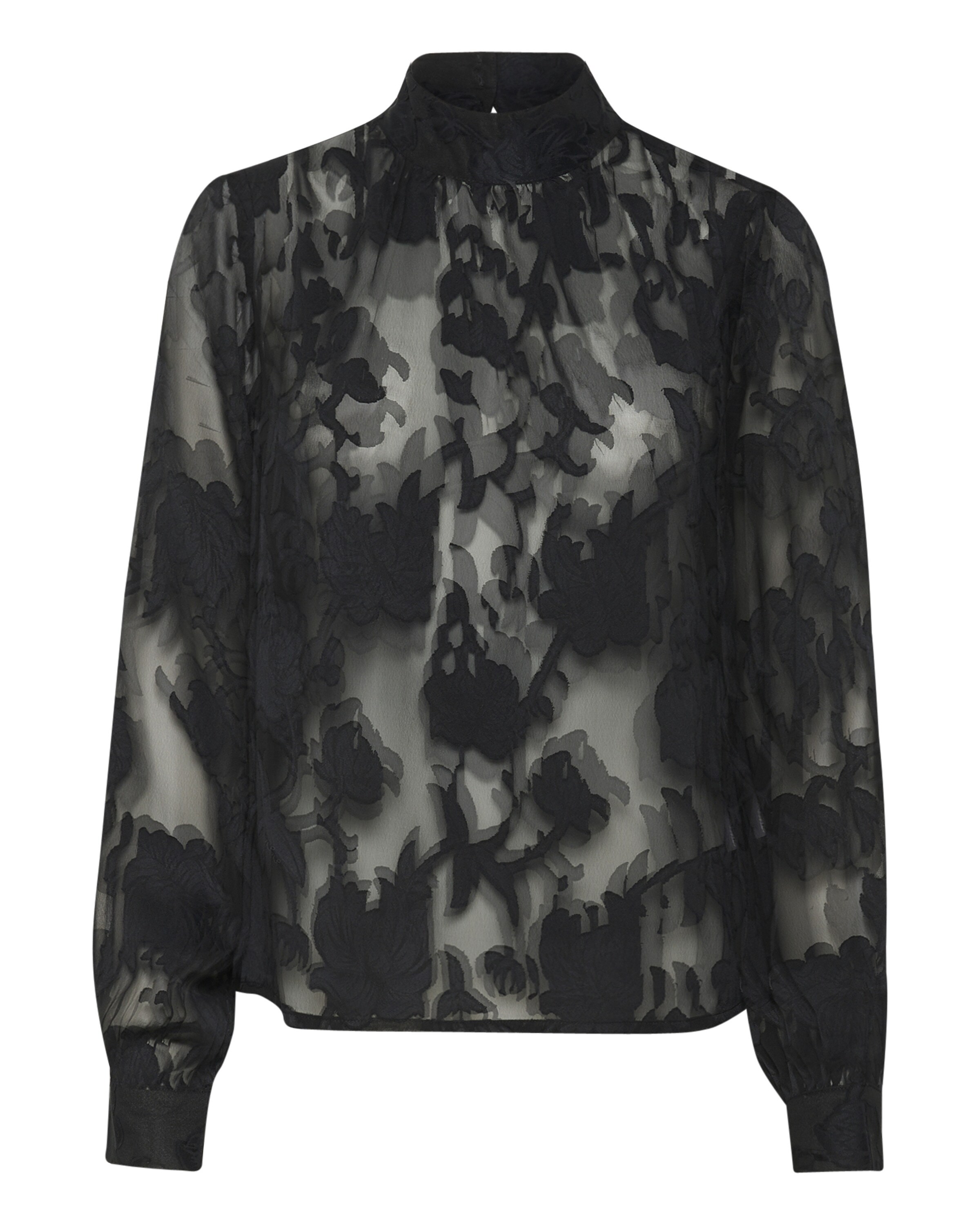 Cream Blouse 'Yana' in Zwart | ABOUT YOU