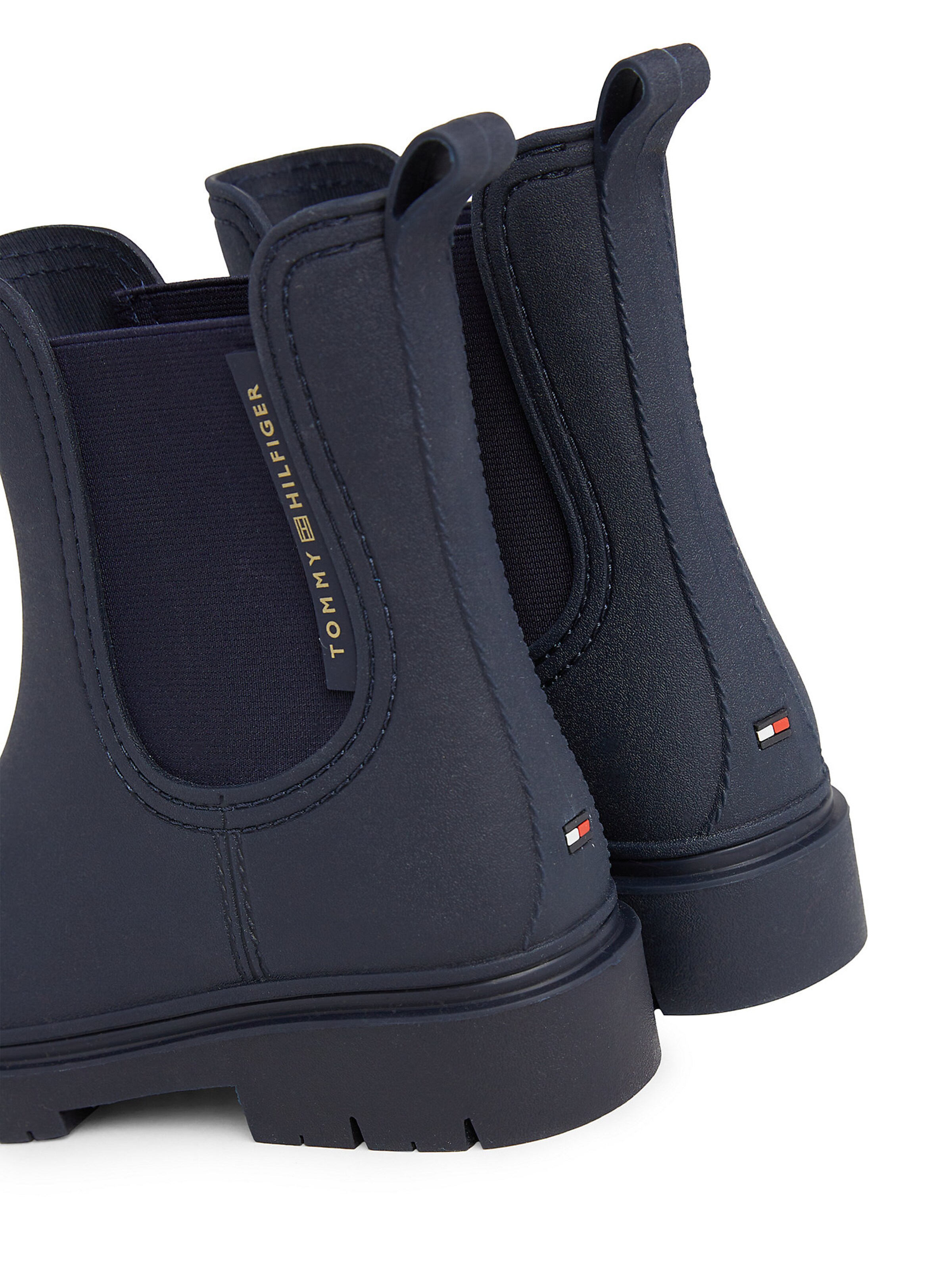 Tommy hilfiger boots navy store