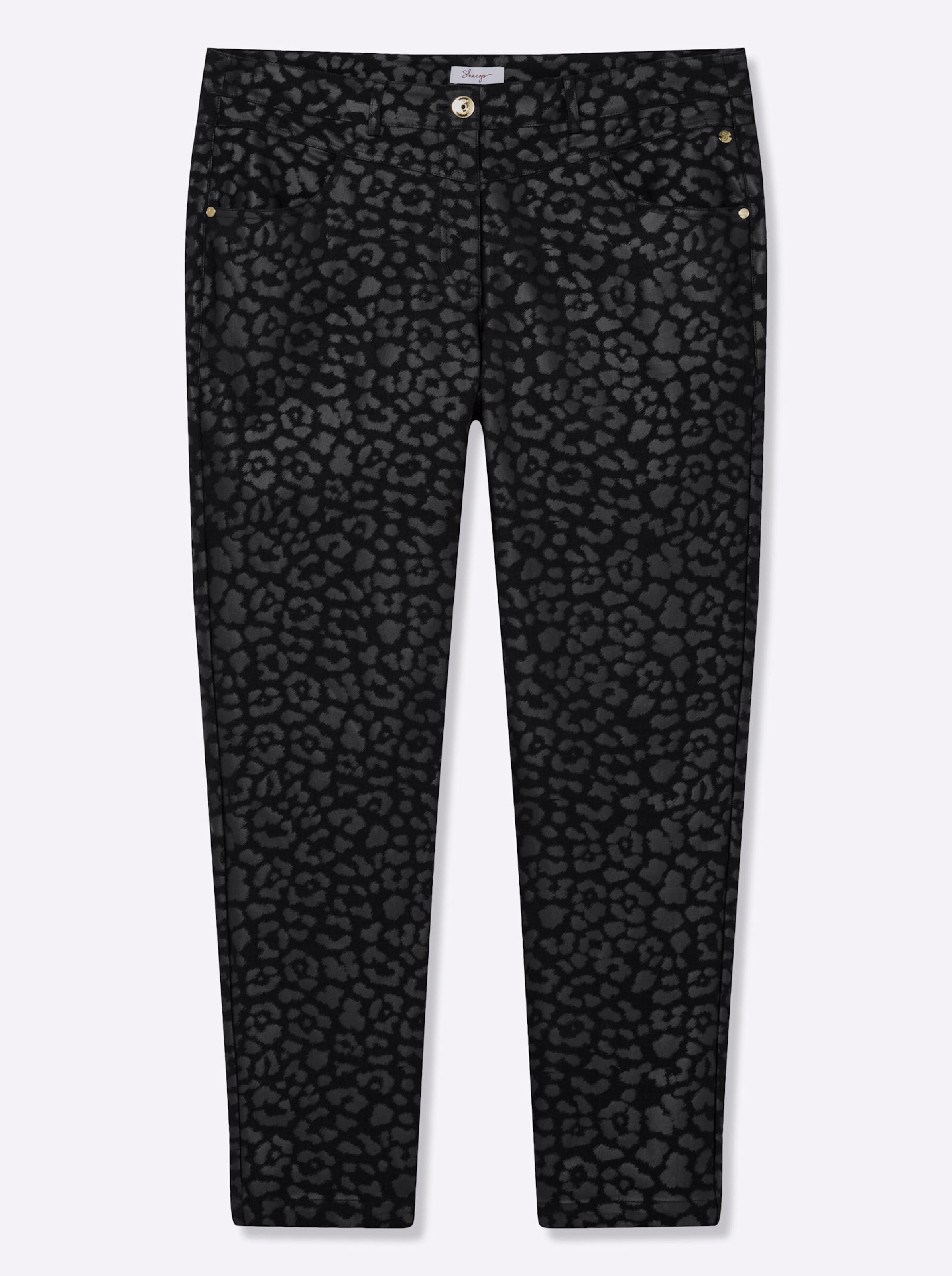 Juoda SHEEGO Prigludęs Kelnės | ABOUT YOU