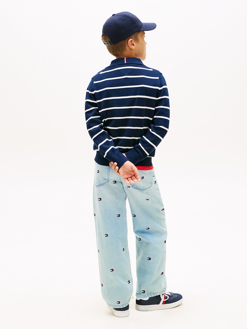 TOMMY HILFIGER Trui 'Essential' in Marine | ABOUT YOU