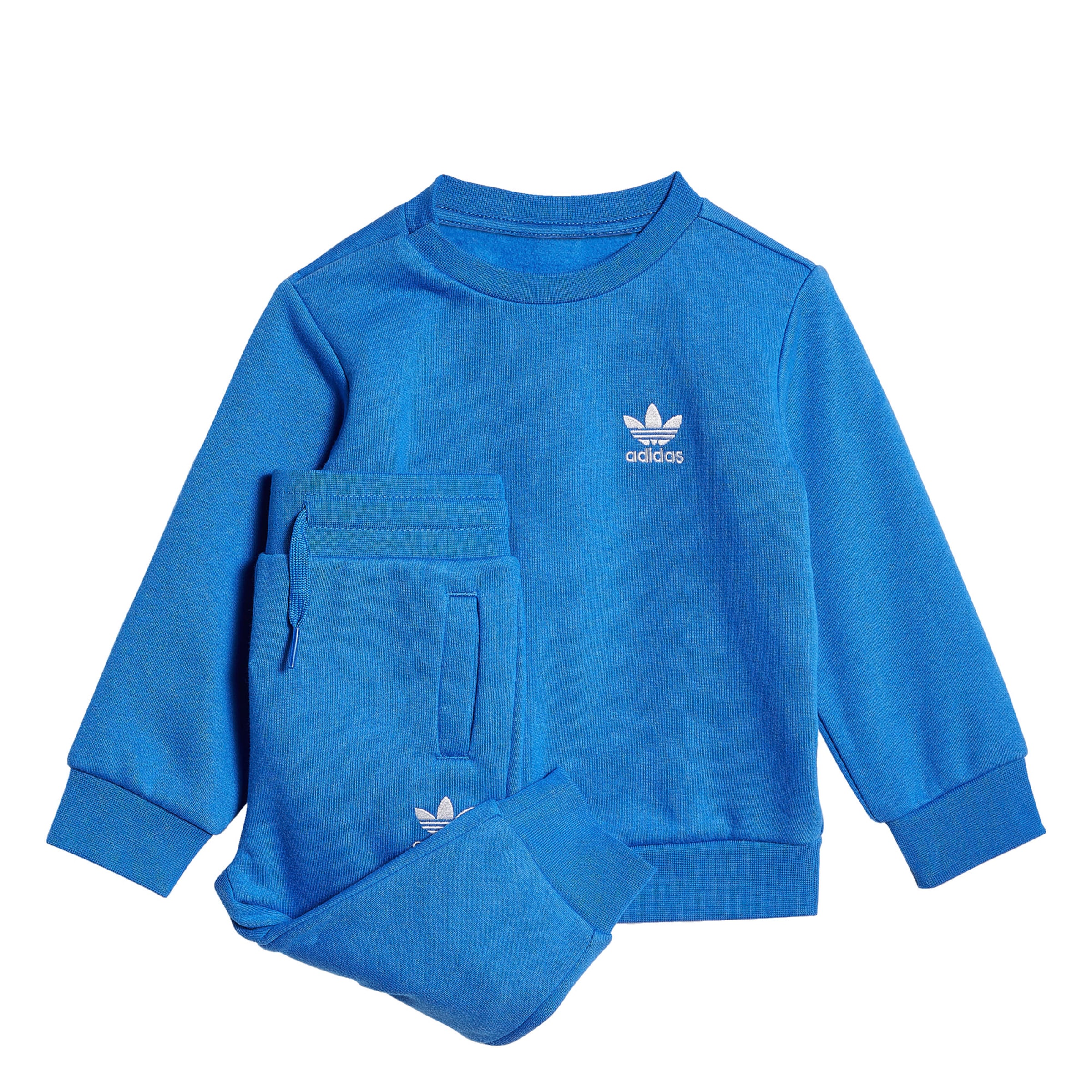 ADIDAS ORIGINALS Jogginganzug 'Adicolor Crew' in Schwarz | ABOUT YOU