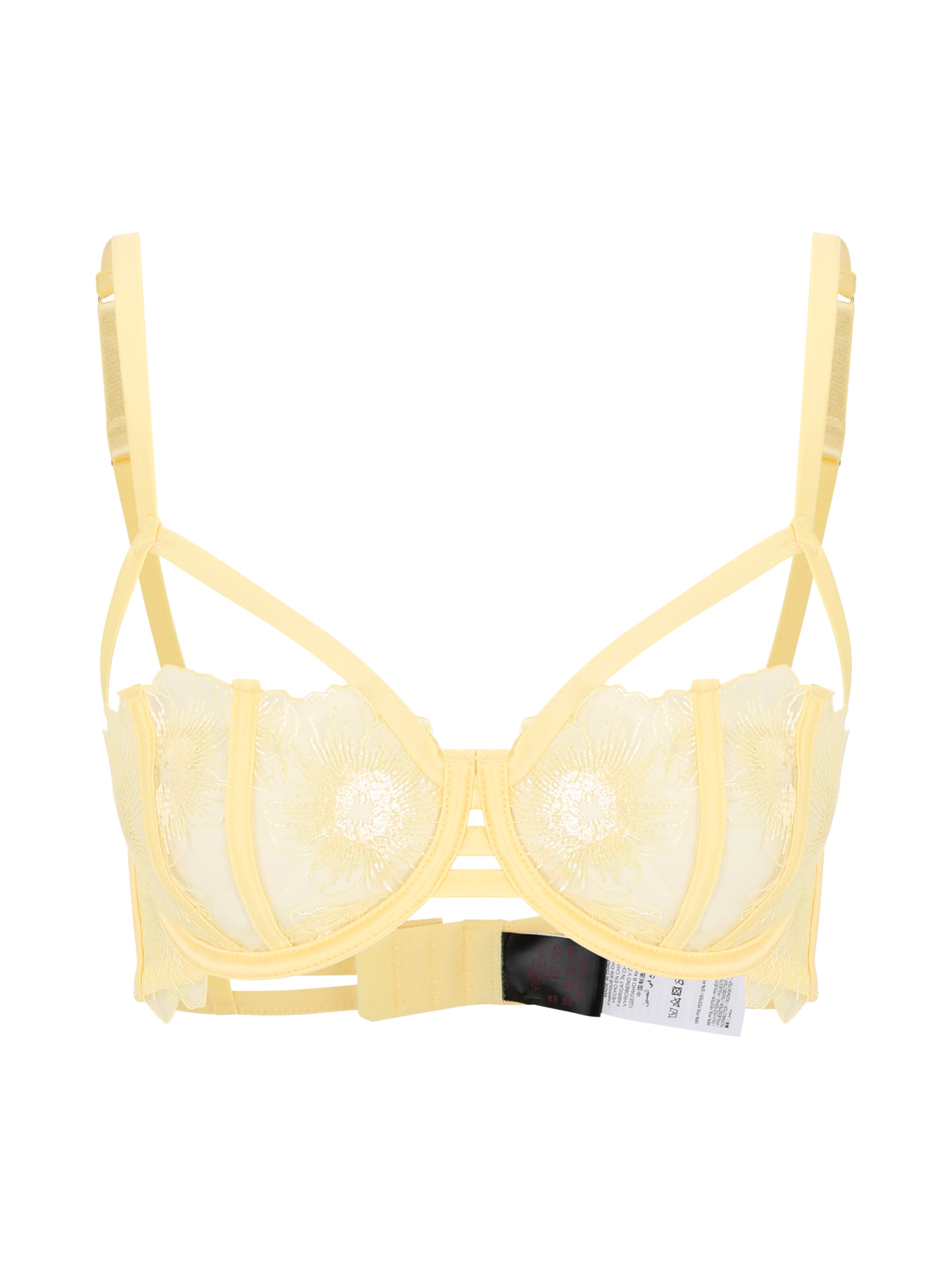 Hunkemöller Balconette Bra 'Alexandra' in Yellow | ABOUT YOU