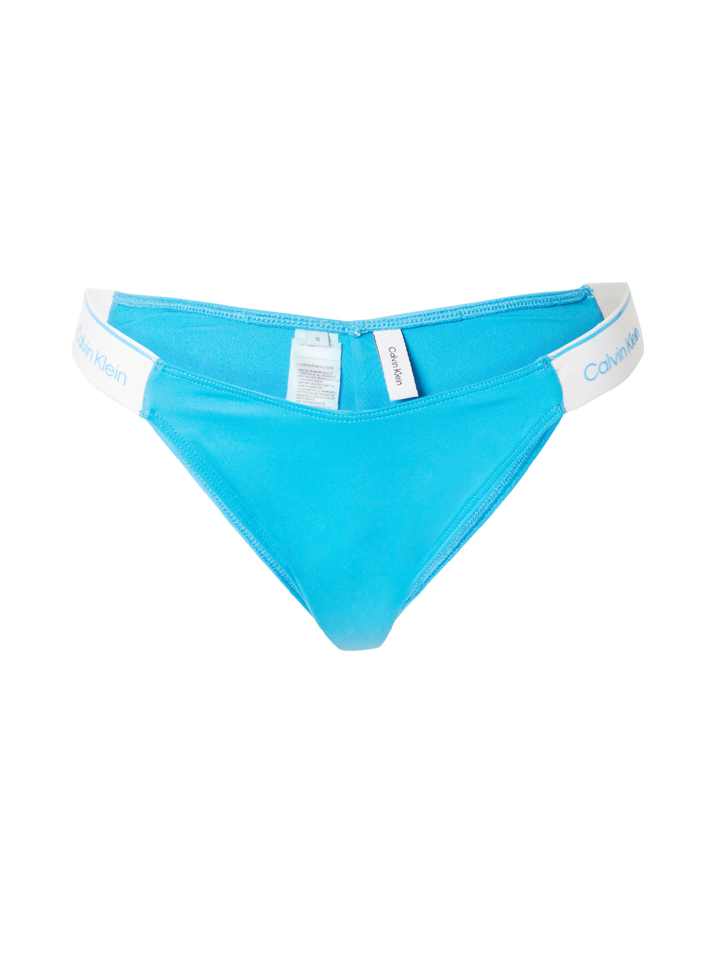 Calvin Klein Swimwear Regular Bikinibroek 'META LEGACY' in Hemelsblauw ...