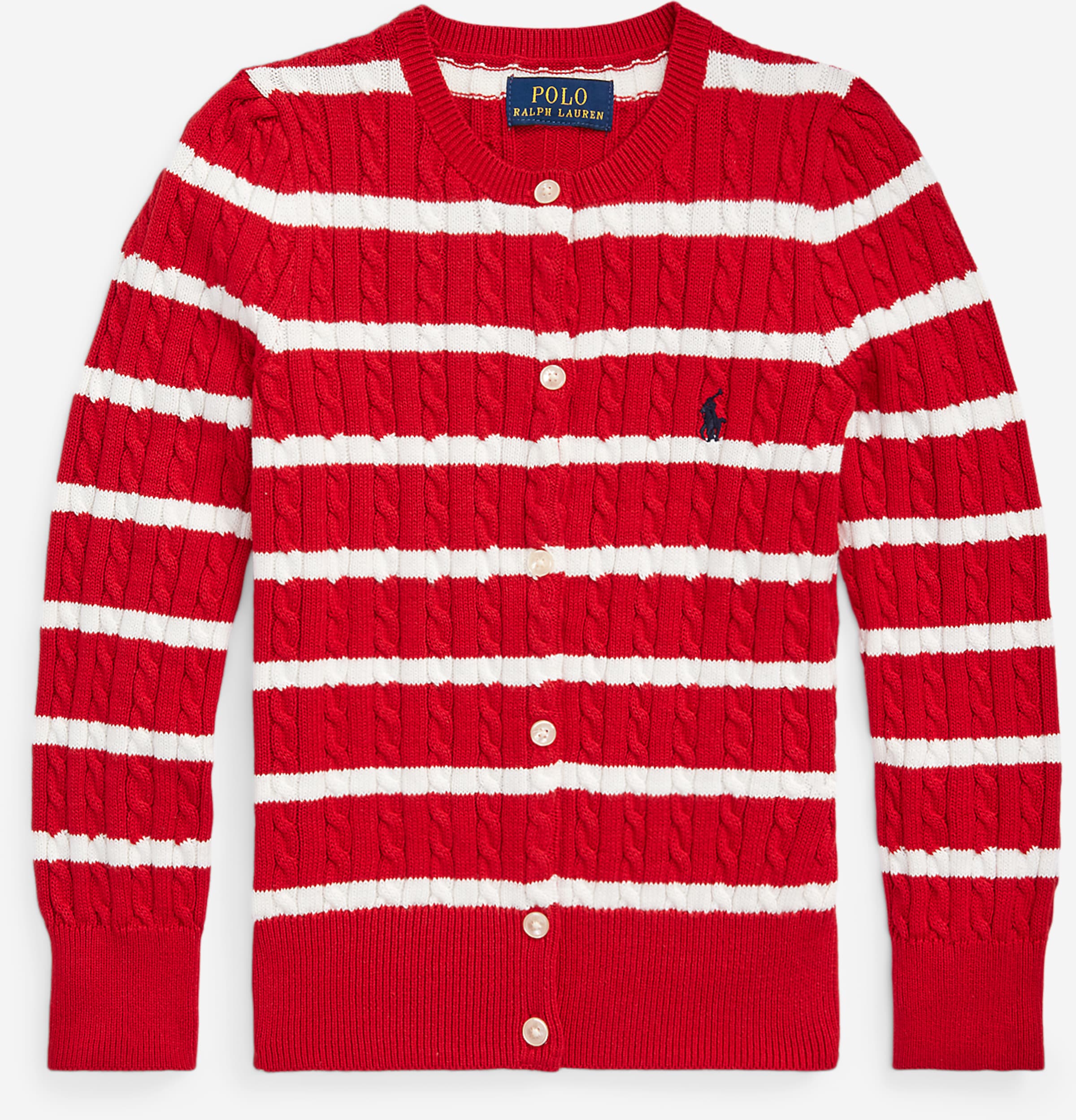 Polo Ralph Lauren Πλεκτή ζακέτα σε Κόκκινο | ABOUT YOU