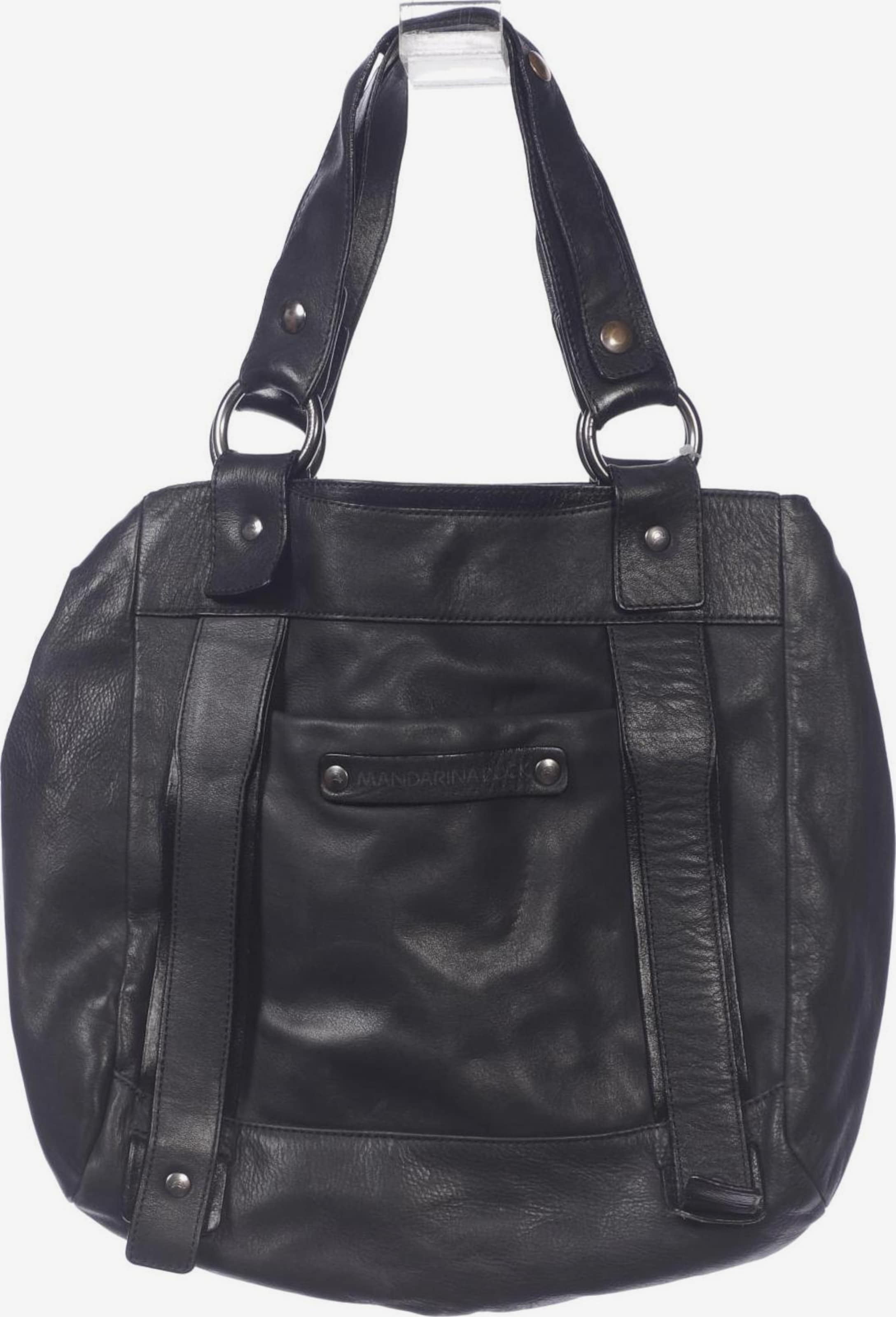 MANDARINA DUCK Handtasche gross Leder One Size in Schwarz | ABOUT YOU
