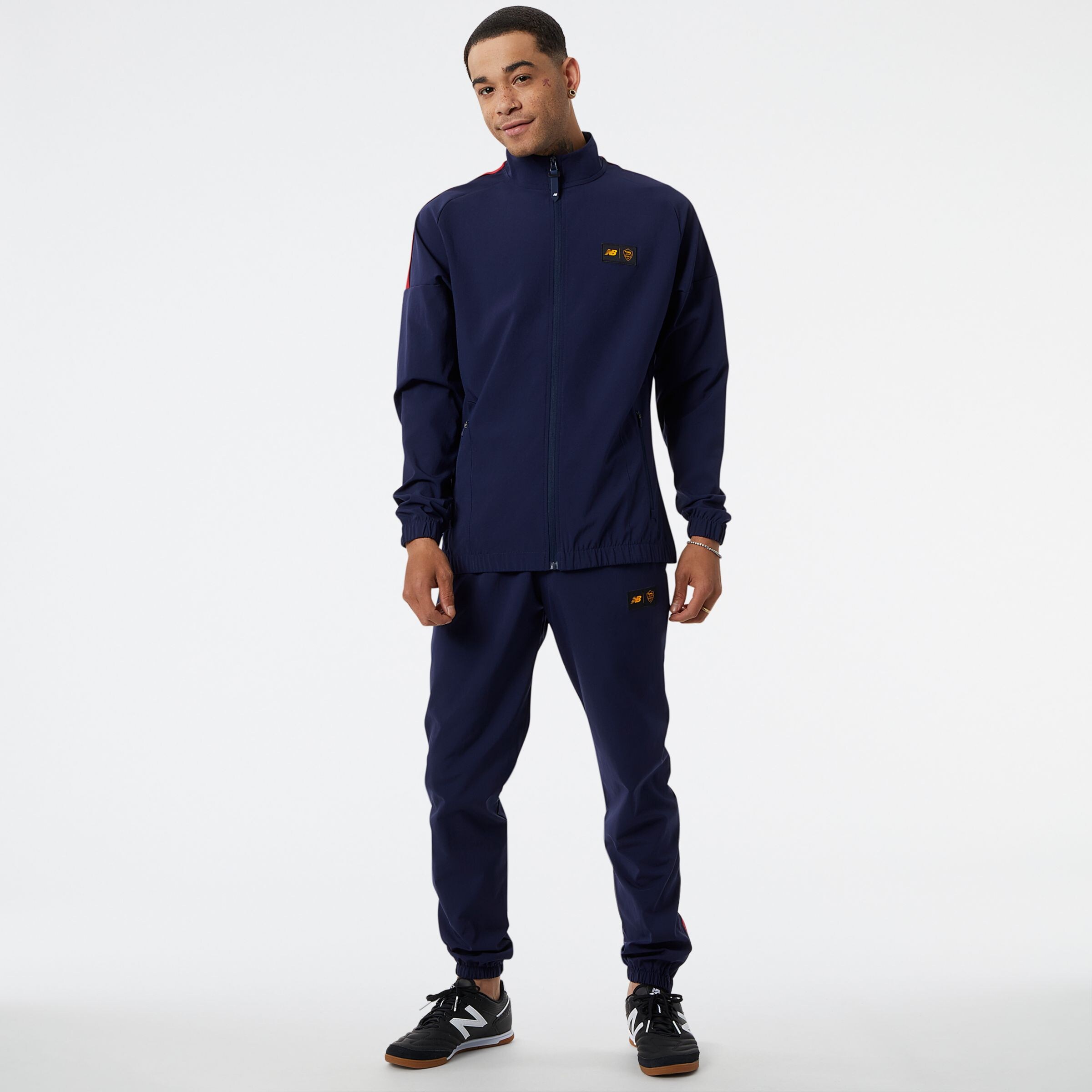 new balance Sportanzug 'AS Roma Travel Woven' in Blau | ABOUT YOU