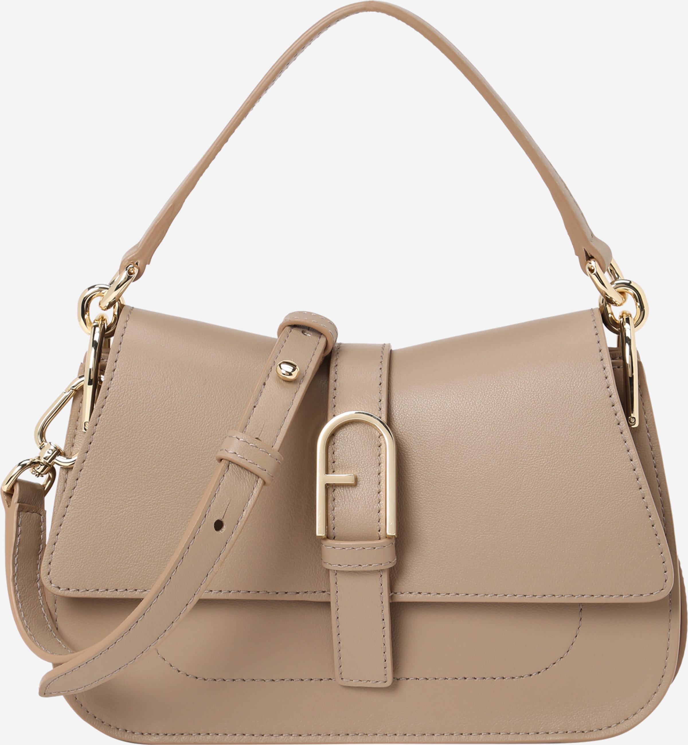 FURLA Malas de tiracolo 'FLOW' em Bege | ABOUT YOU