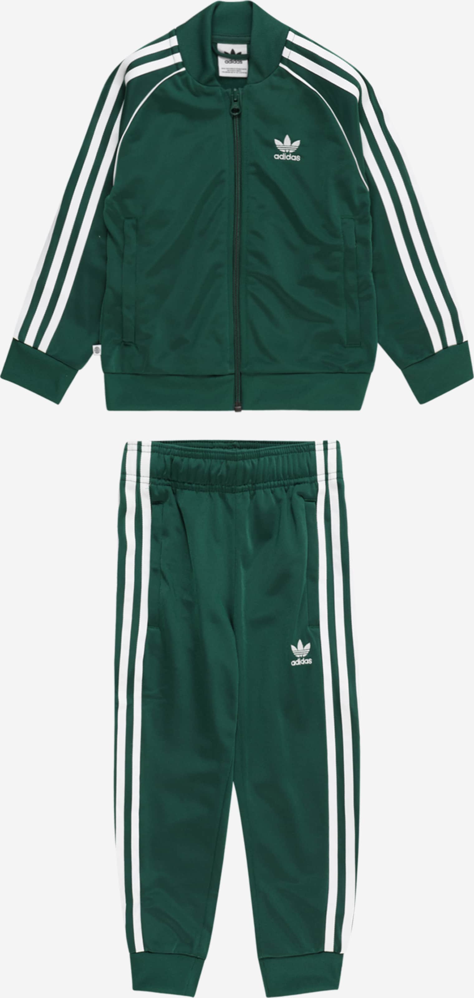 ADIDAS ORIGINALS Jogginganzug 'Adicolor Sst' in Dunkelgrün | ABOUT YOU