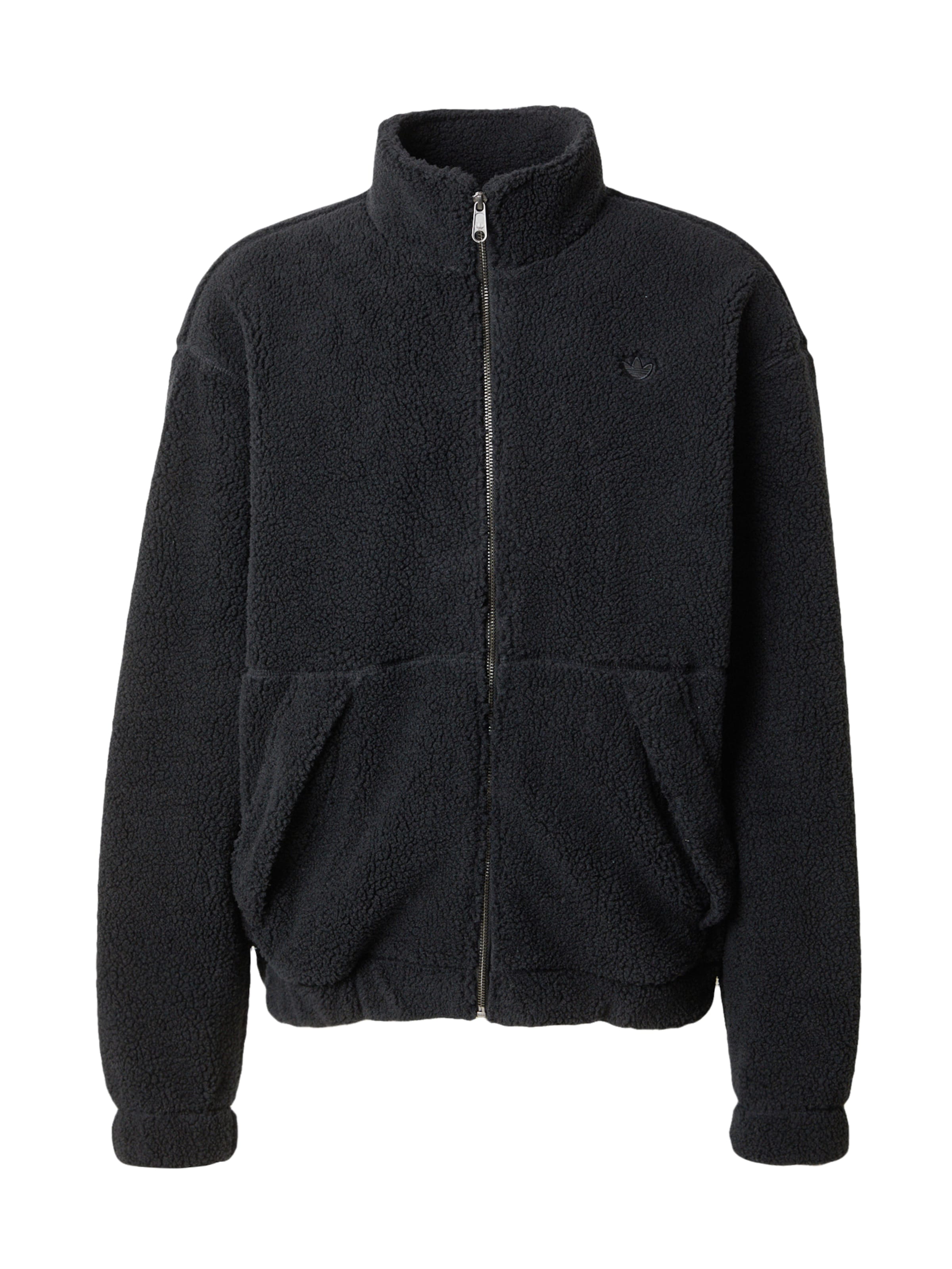 ADIDAS ORIGINALS Flis jakna 'Premium Essentials' | Crna boja | ABOUT YOU