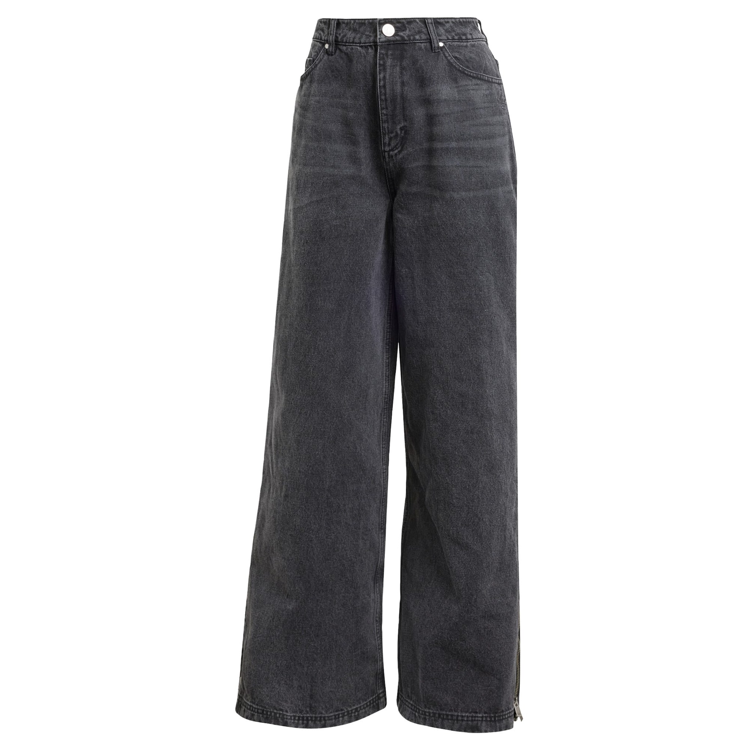 ADIDAS ORIGINALS Wide Leg Jeans 'Adilenium Season 3' in Schwarz | ABOUT YOU