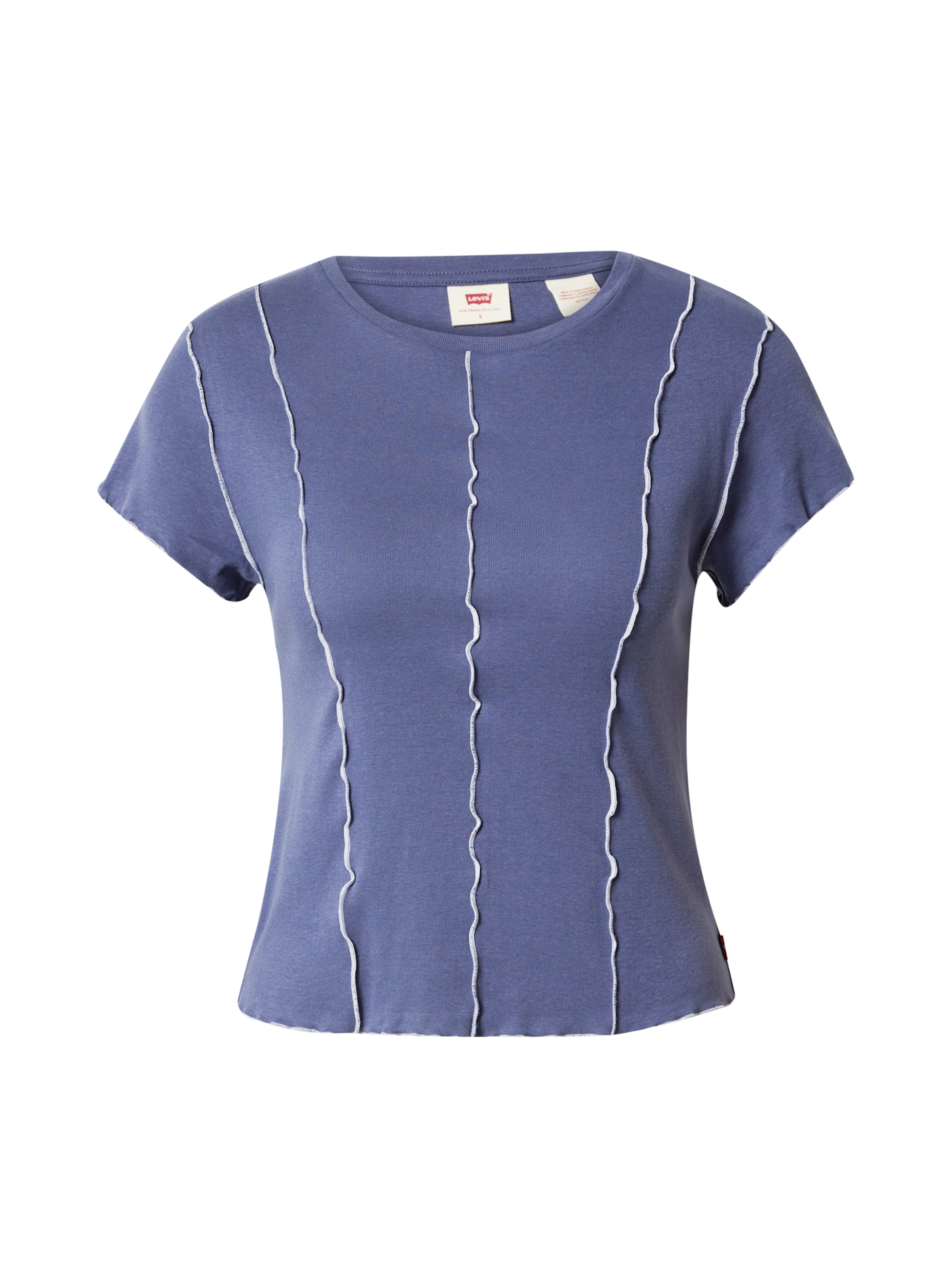 LEVI'S ® Camisa 'Inside Out Seamed Tee' em Azul | ABOUT YOU