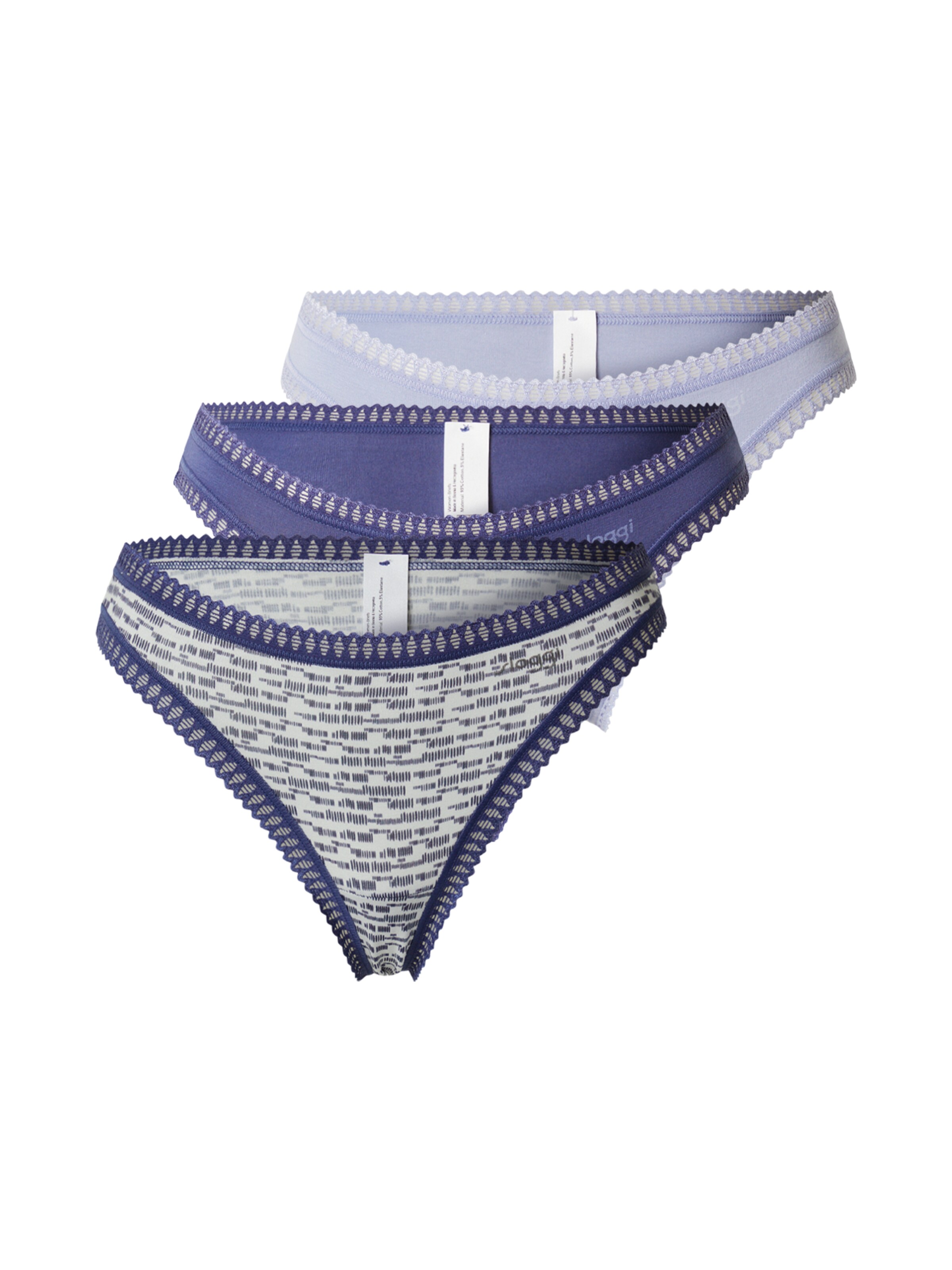 SLOGGI String 'GO Crush' in Pastellblau, Dunkelblau, Hellgrau | ABOUT YOU