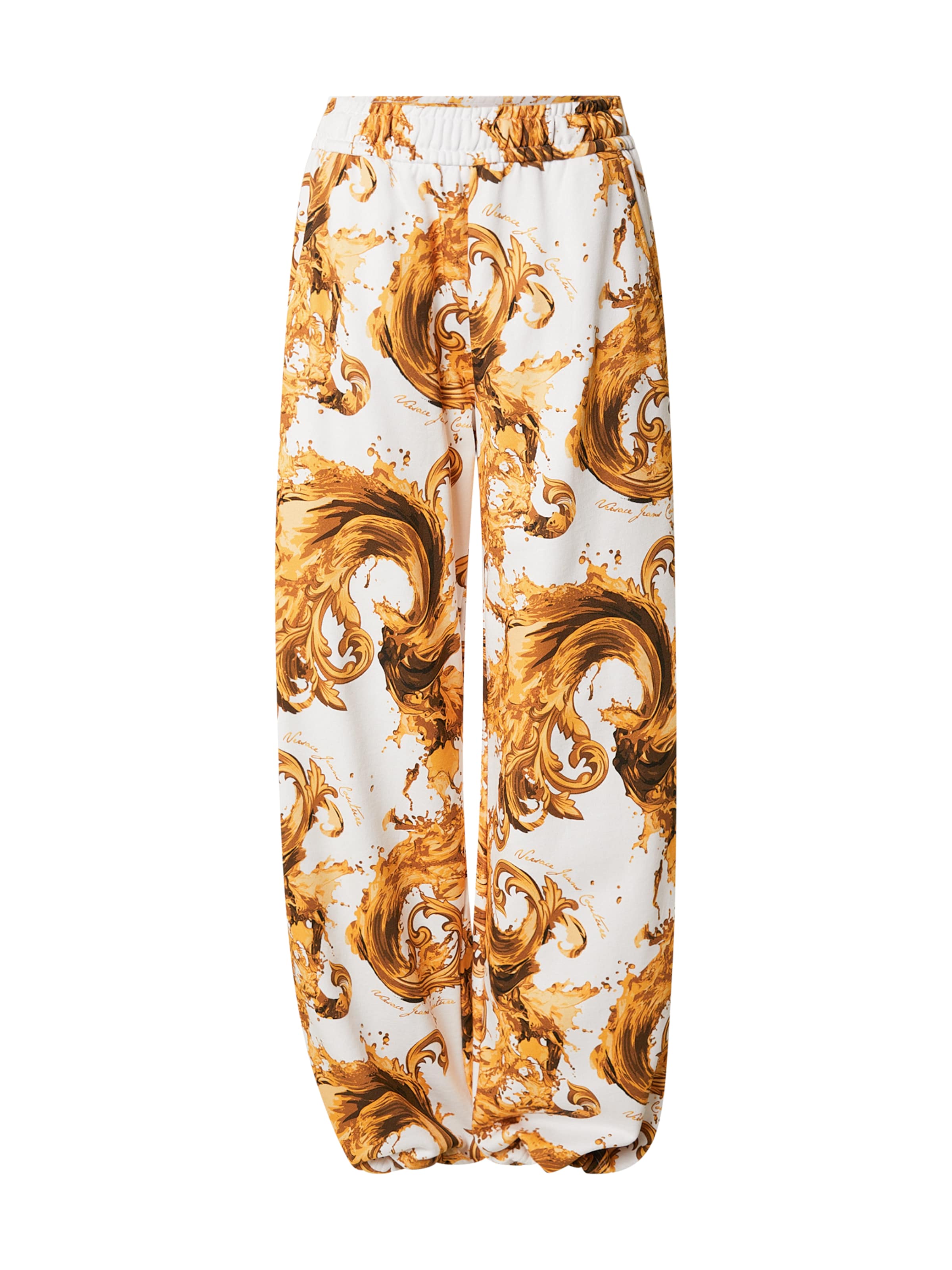 Versace Jeans Couture Loosefit Calças em Branco | ABOUT YOU