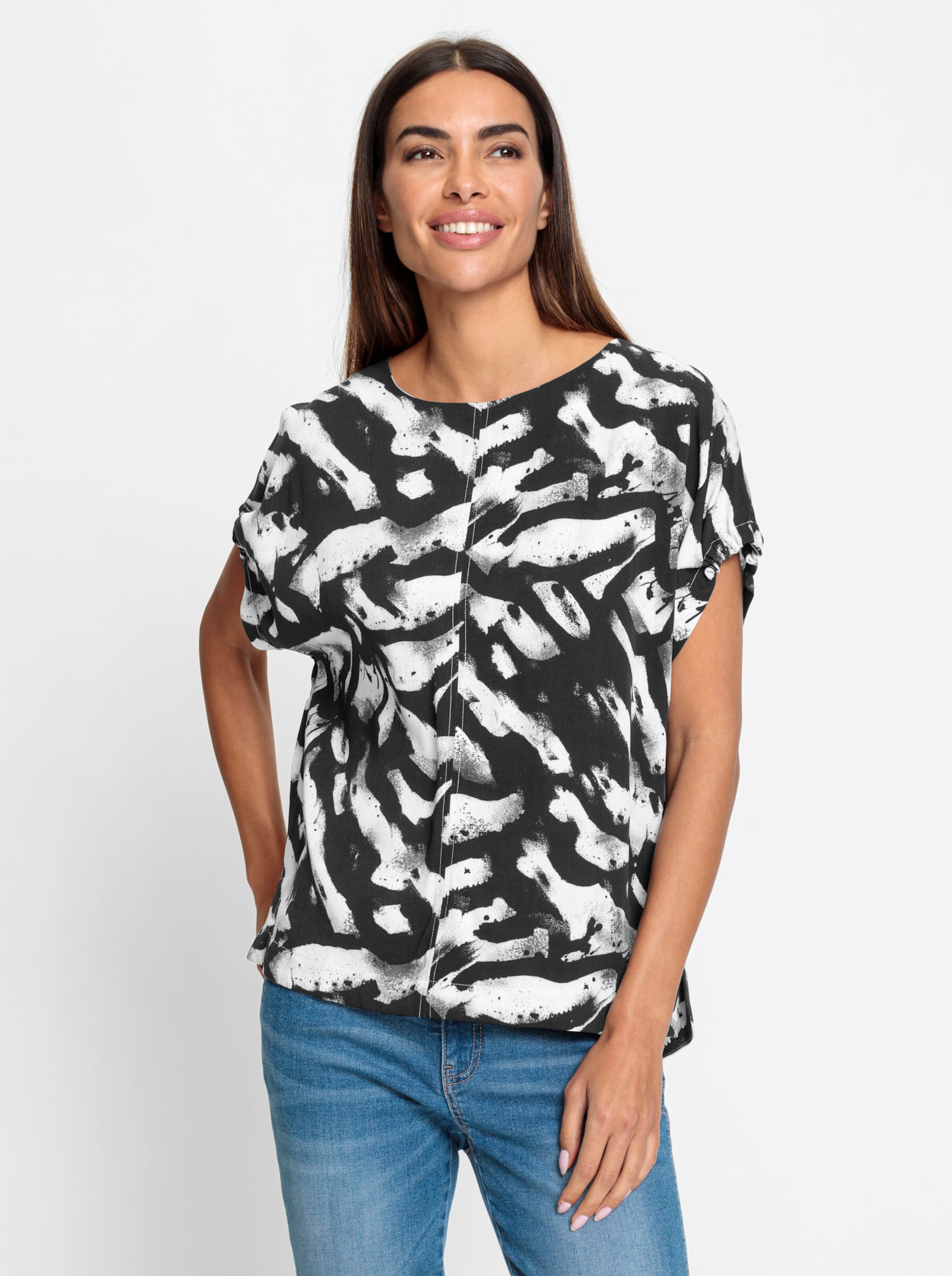 heine Blouse in Zwart | ABOUT YOU