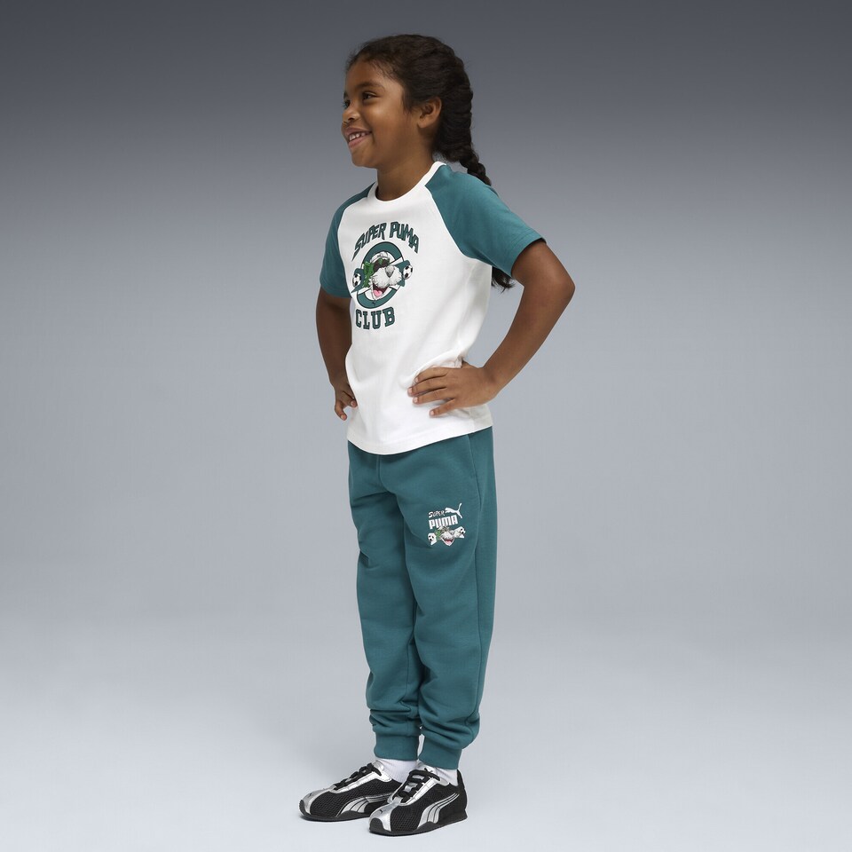 PUMA T-Shirt 'Super Puma' in Weiß | ABOUT YOU