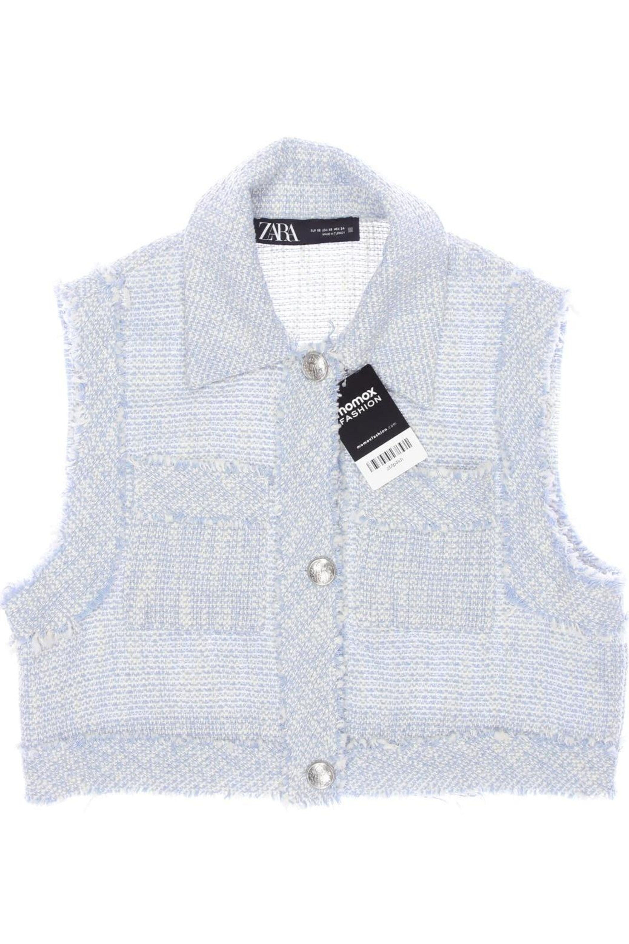 ZARA Weste XS in Hellblau | ABOUT YOU