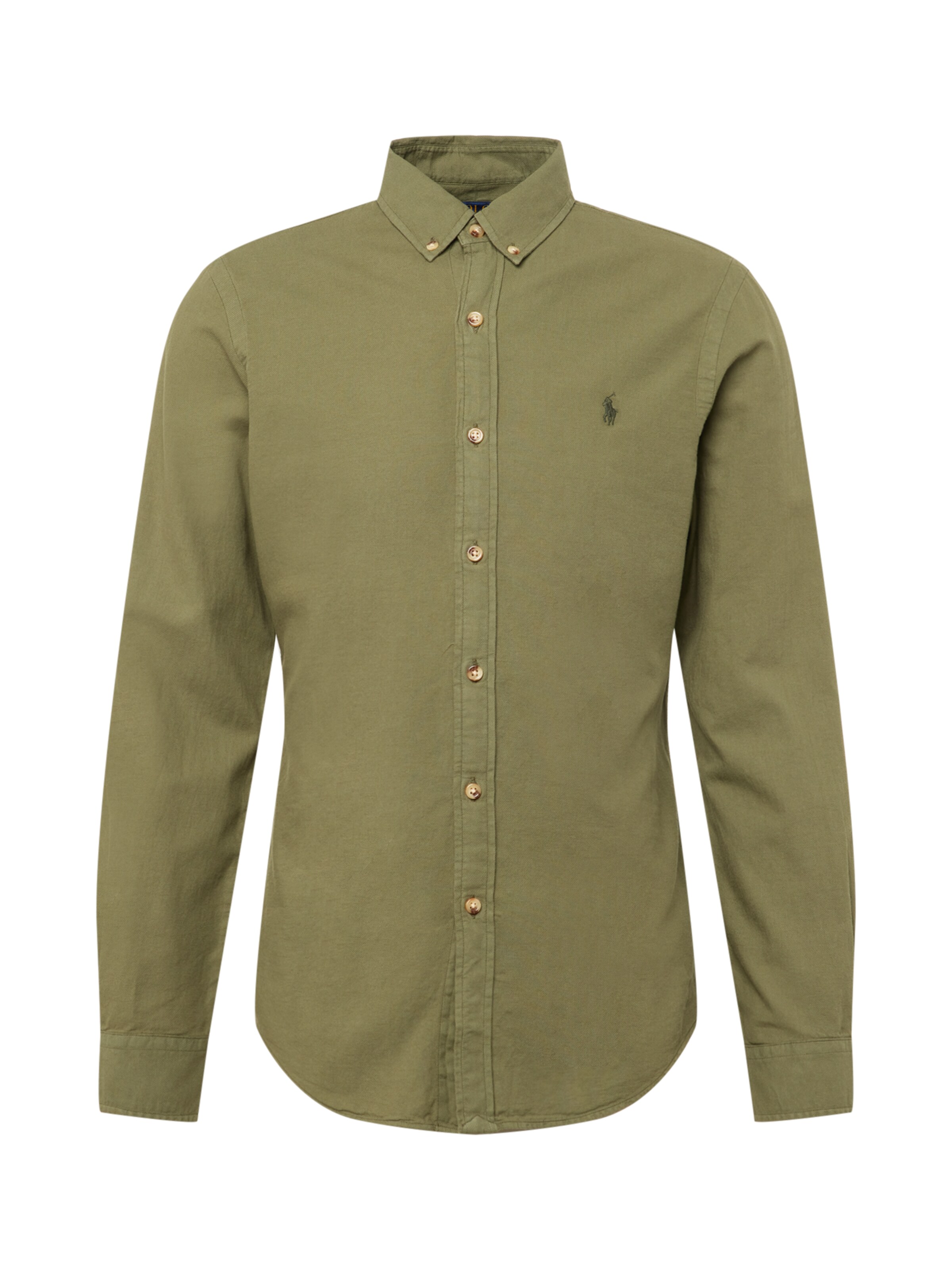 Polo Ralph Lauren Slim fit Πουκάμισο σε Λαδί | ABOUT YOU