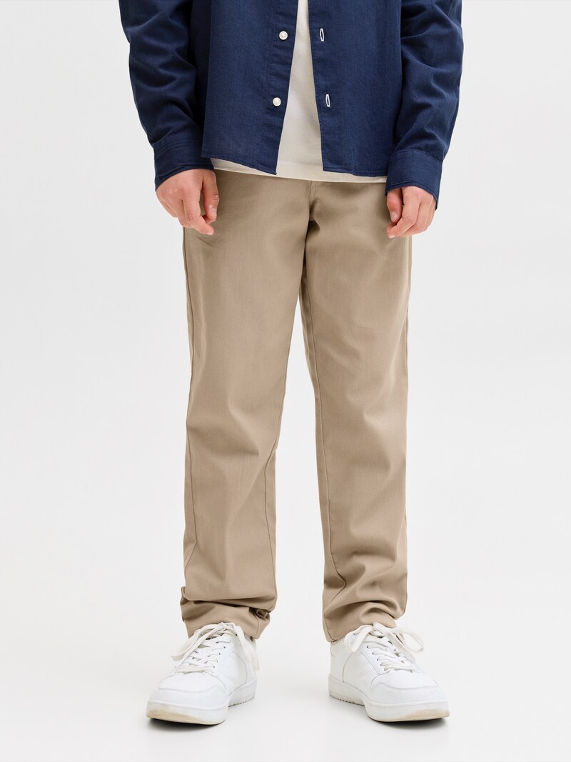 JJ Rebel Regular Broek 'JREBKENNI' in Donkerbeige | ABOUT YOU