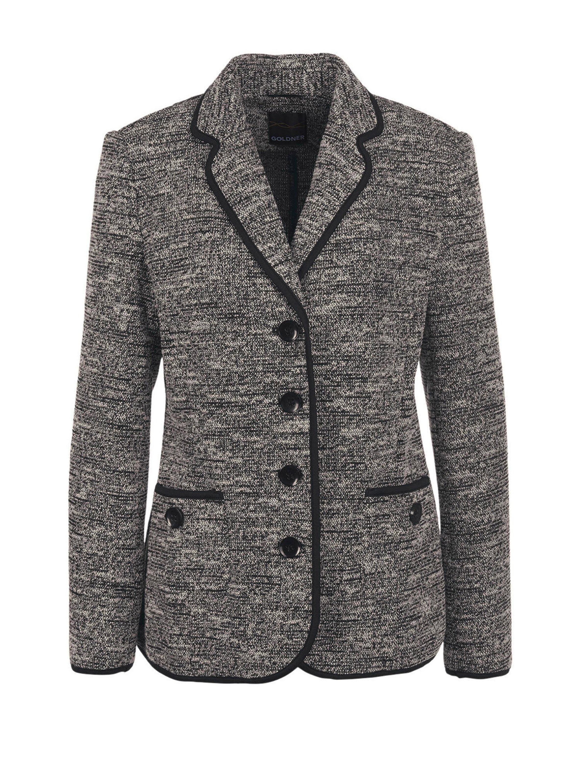 Goldner Blazers in Zwart Gemêleerd | ABOUT YOU