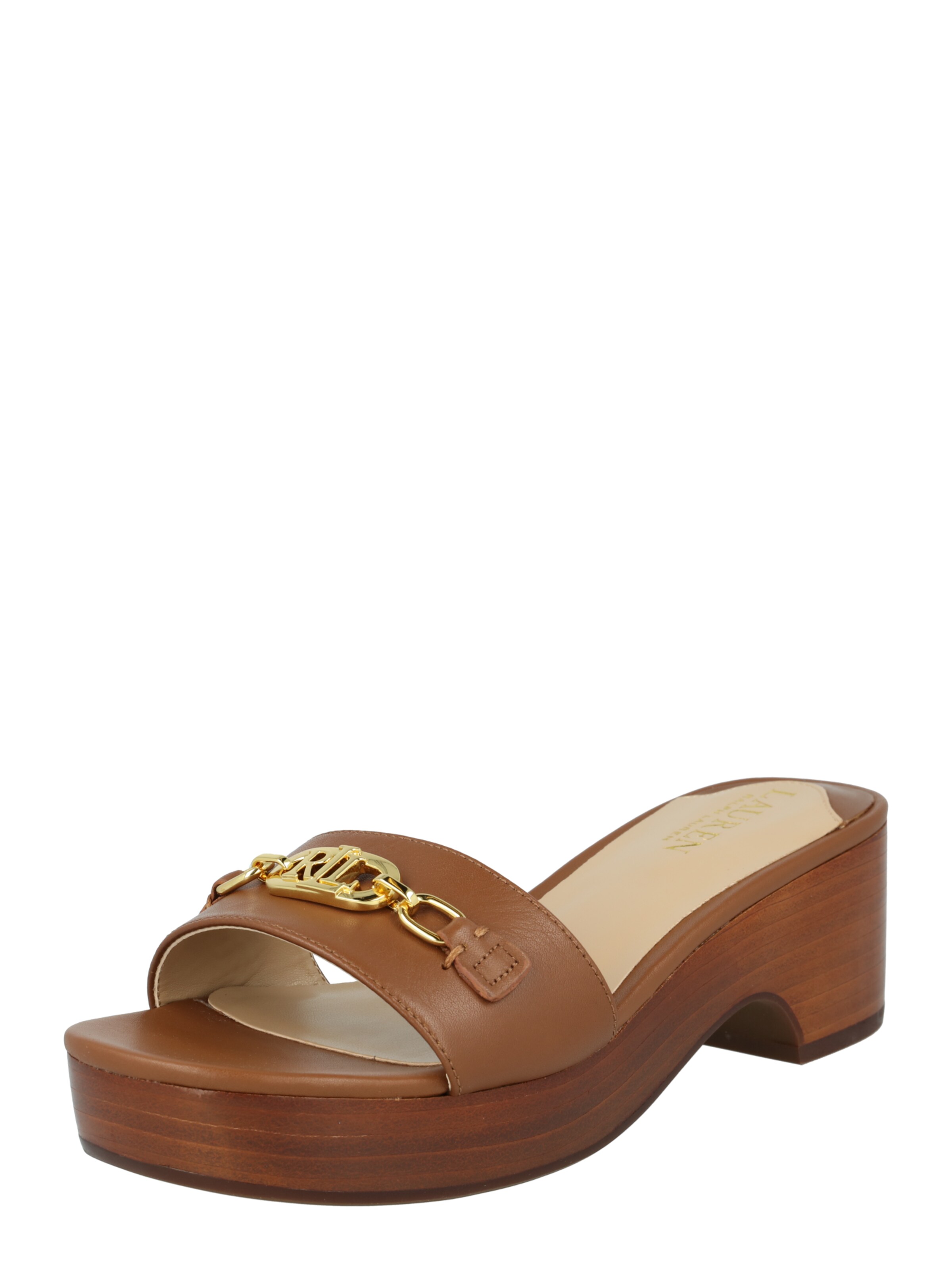 Lauren Ralph Lauren Sapato aberto 'Roxanne' em Castanho | ABOUT YOU