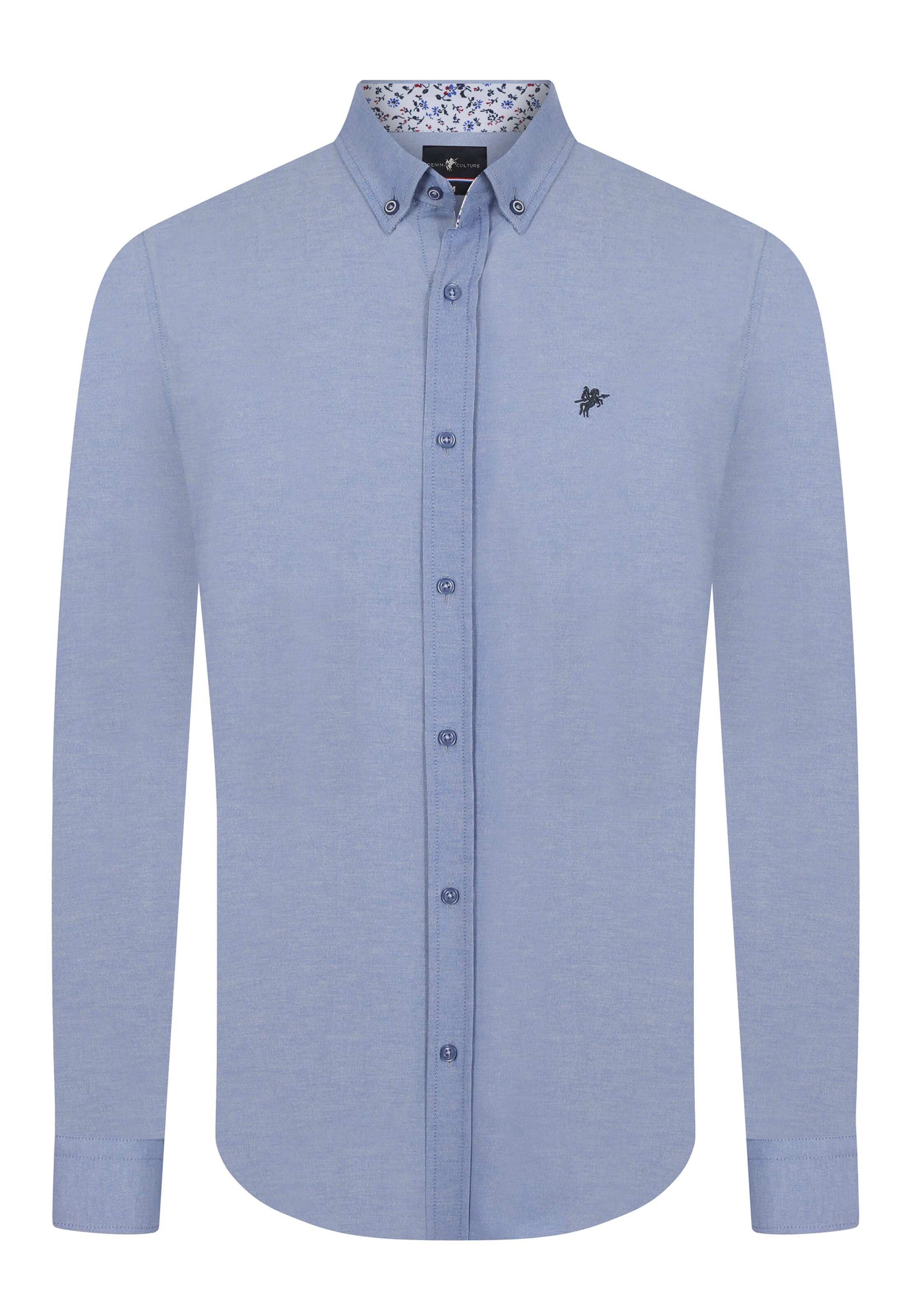 DENIM CULTURE Regular Fit Hemd ' FYODOR ' in Blau, Navy | ABOUT YOU