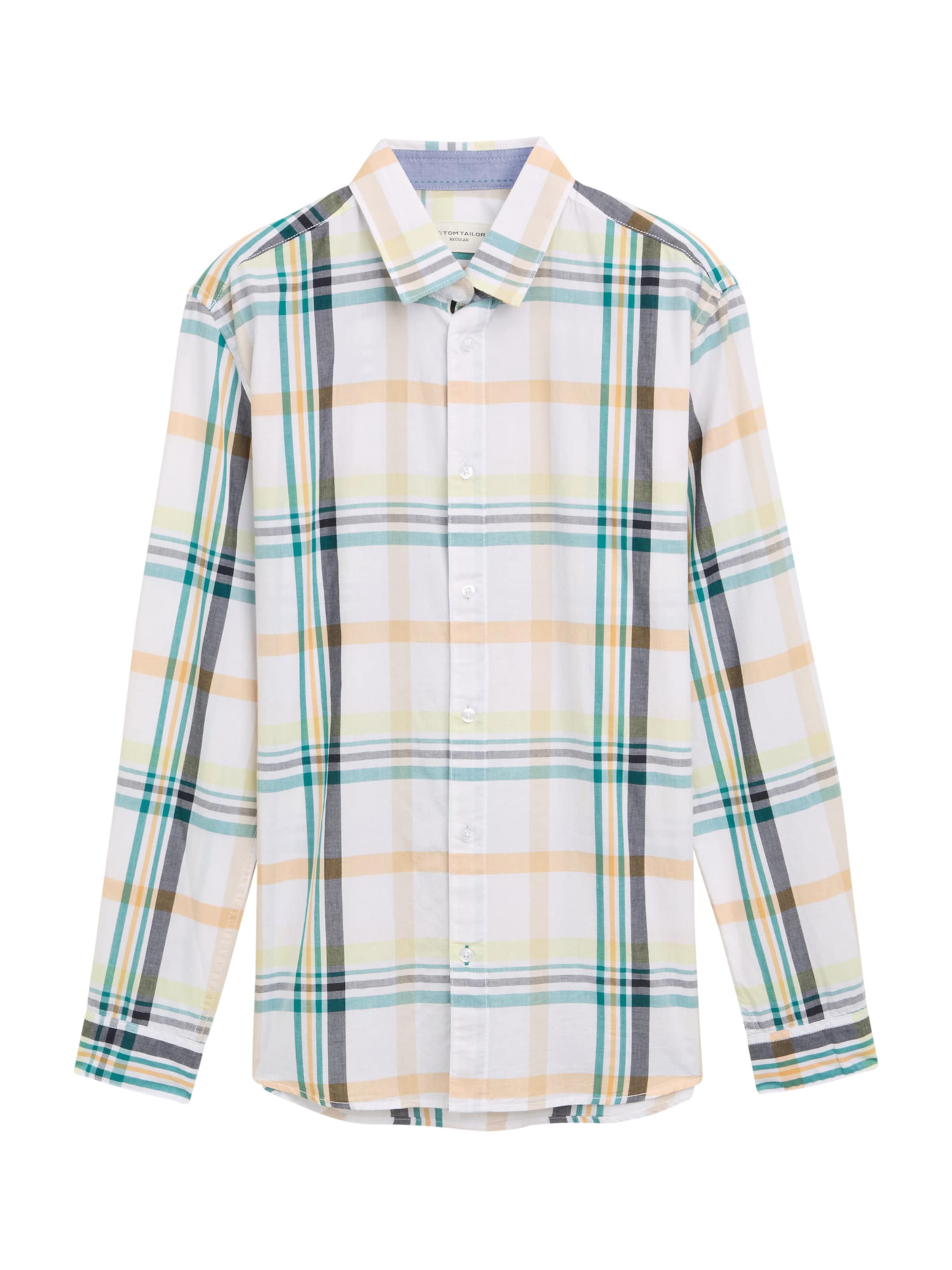 Balta TOM TAILOR Standartinis modelis Marškiniai | ABOUT YOU