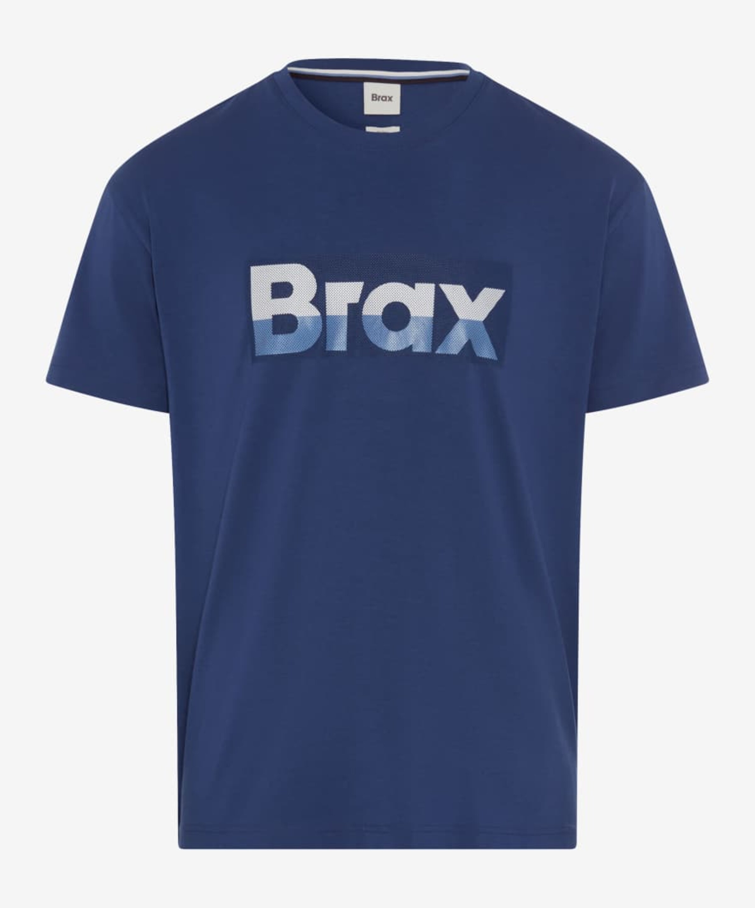 BRAX T-Shirt 'TED' in Blue Denim, Hellblau | ABOUT YOU
