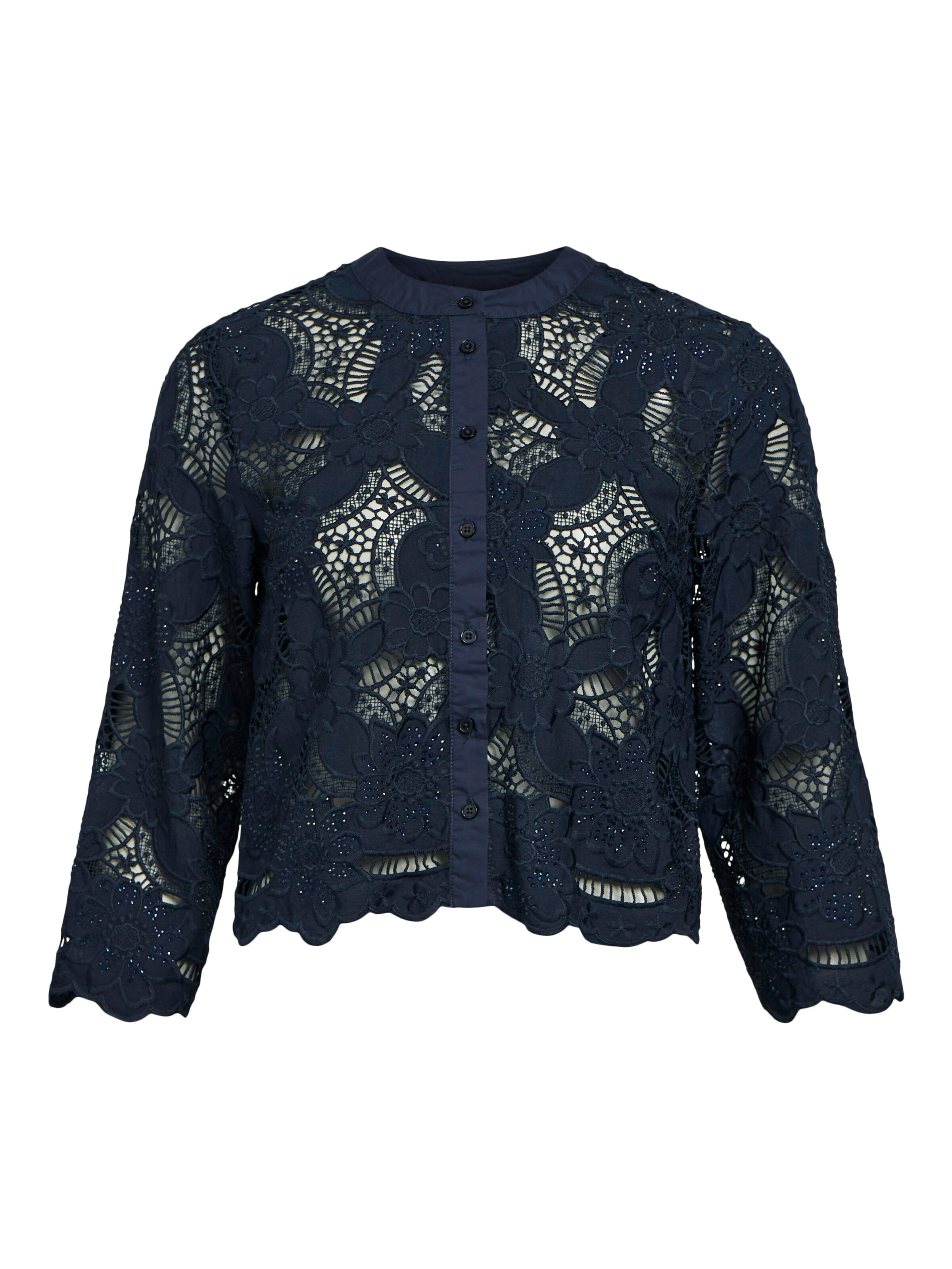 OBJECT Bluse 'OBJERIKA' in Nachtblau | ABOUT YOU