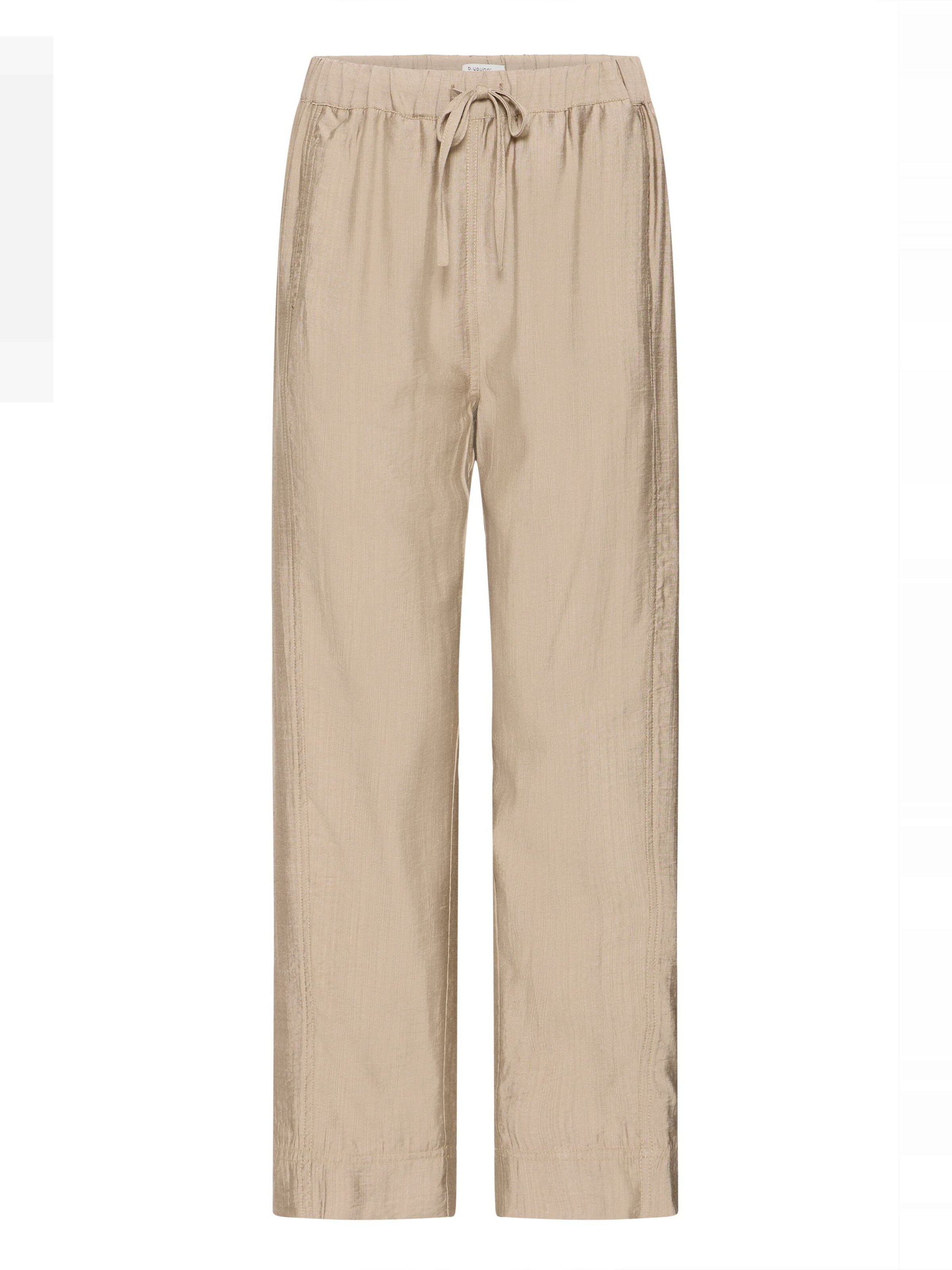 b.young Loosefit Broek ' BYJOANNIE ' in Beige | ABOUT YOU