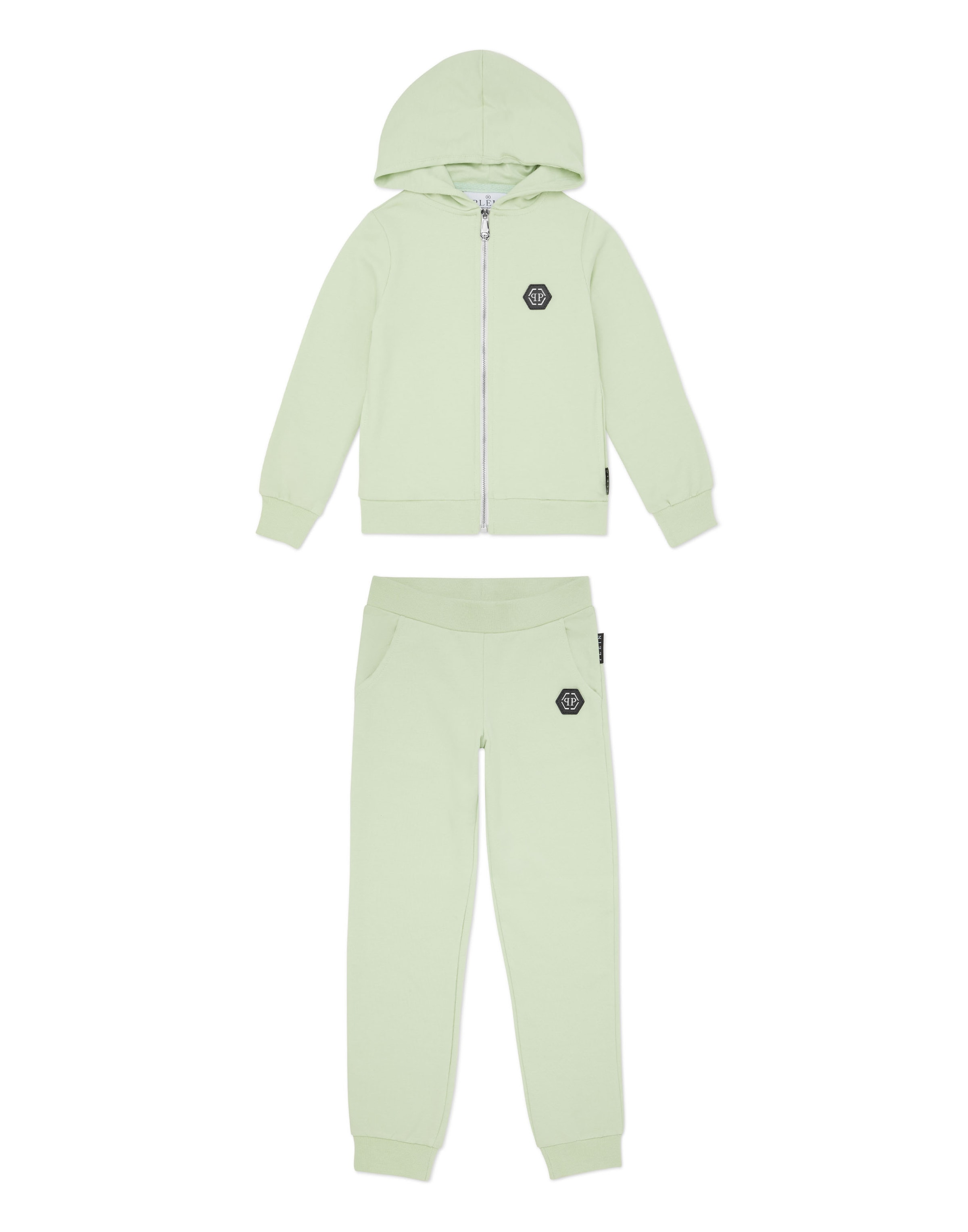 Philipp Plein Sweat suit 'Gothic' in Pastel Green | ABOUT YOU