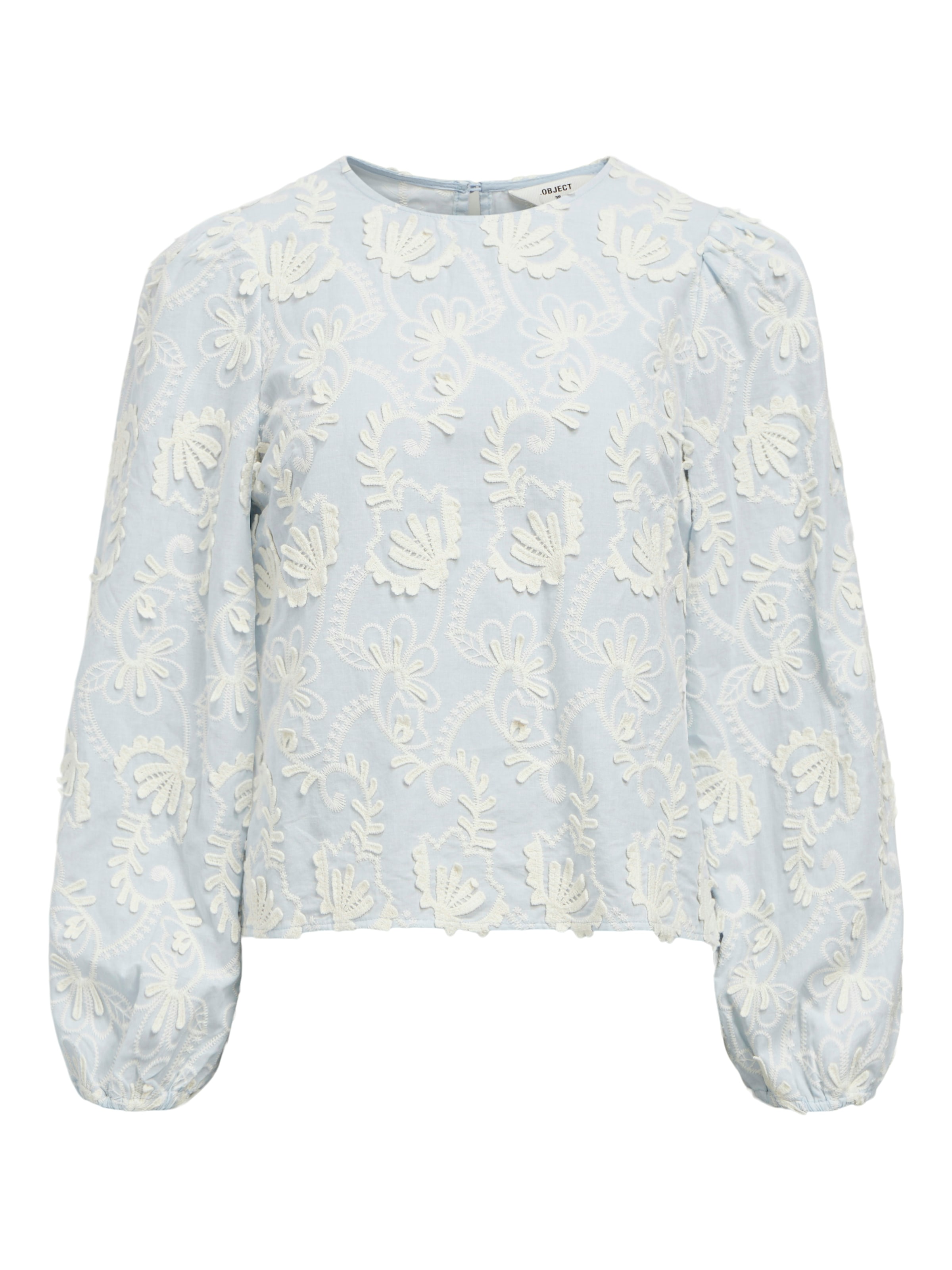 OBJECT Bluse 'OBJMya' in Hellblau | ABOUT YOU