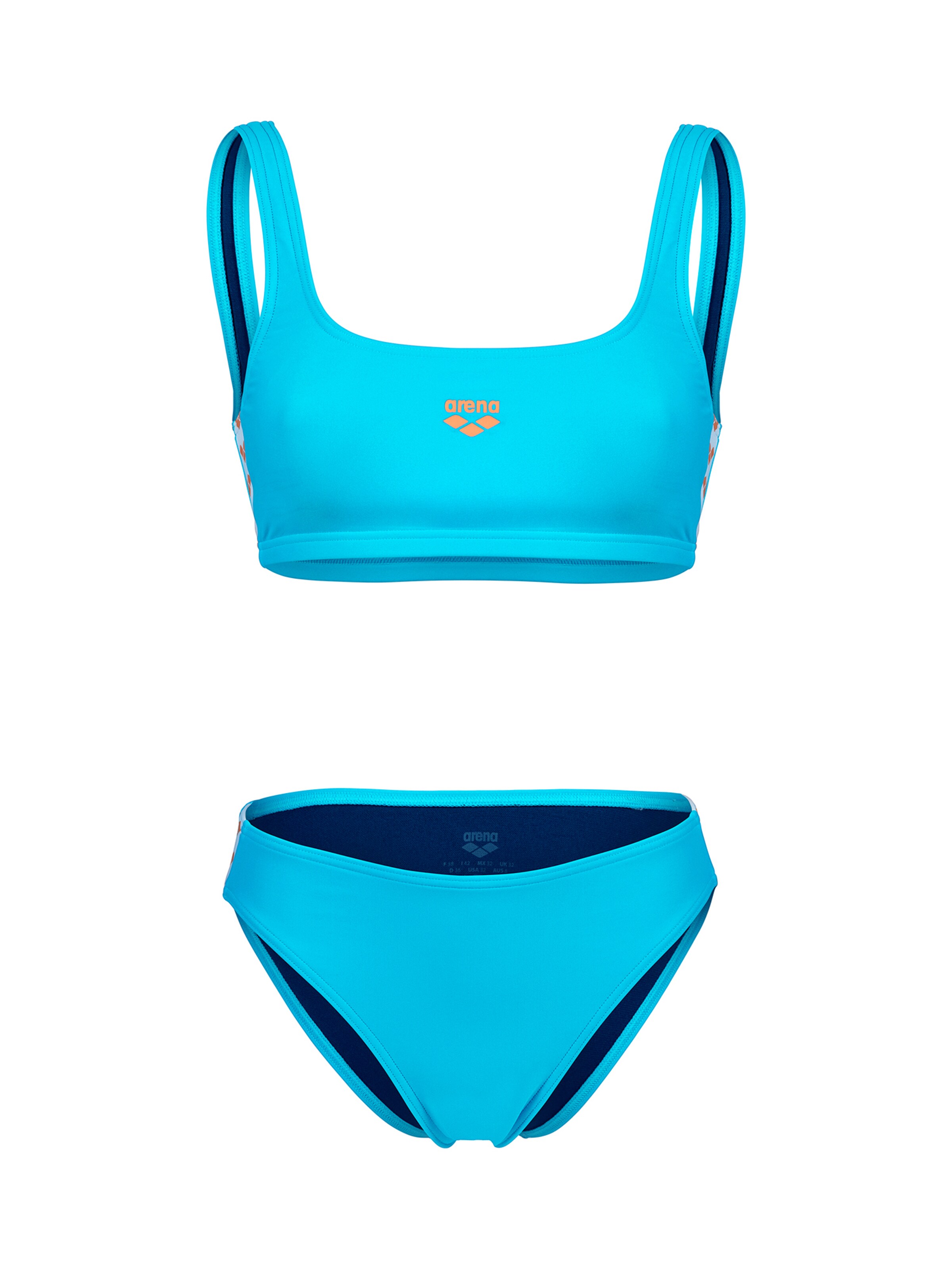 ARENA Bustier Bikini 'ICONS' in Azur | ABOUT YOU