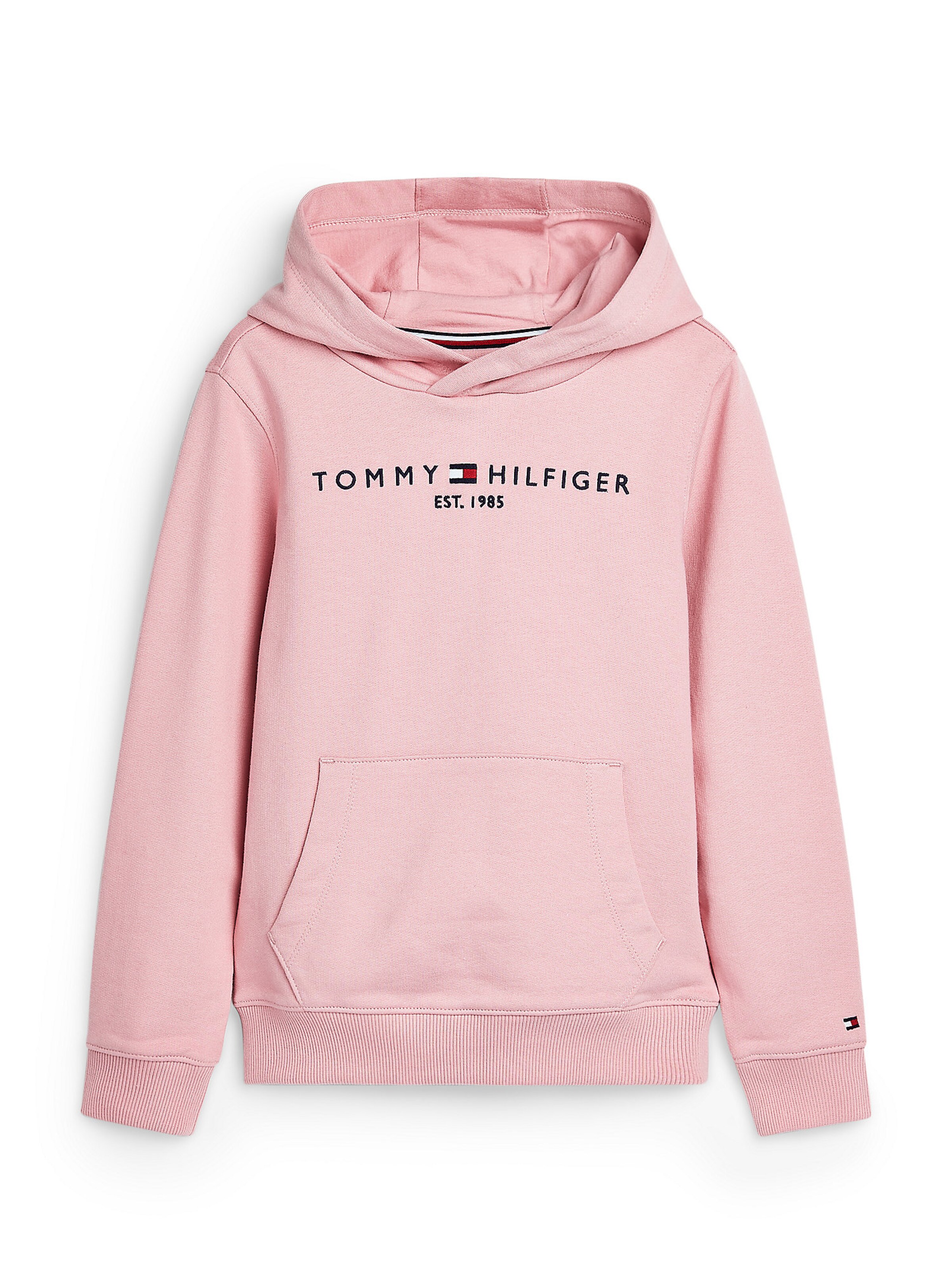 TOMMY HILFIGER Mikina 'Essential' (Malinová) | ABOUT YOU