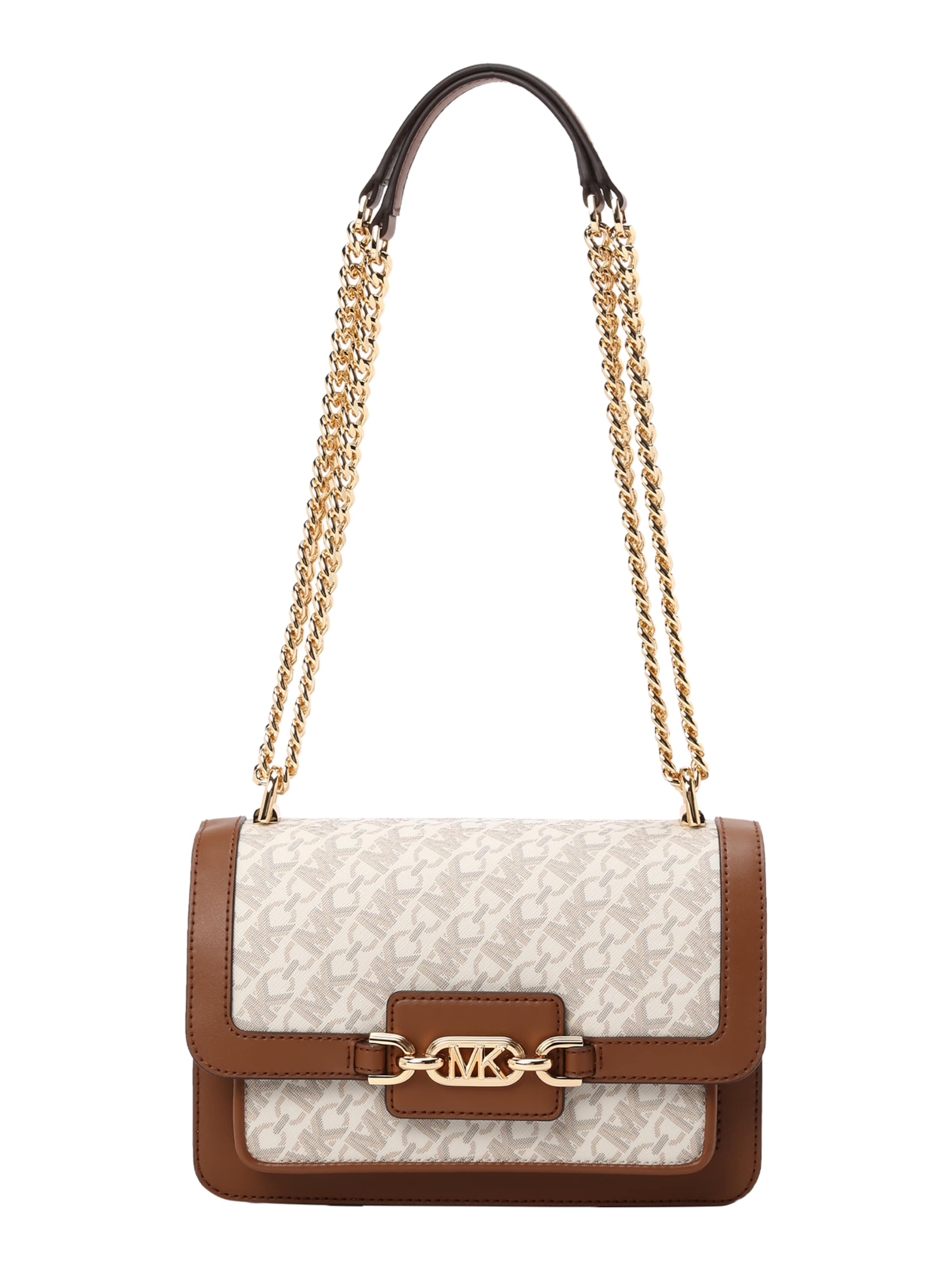 MICHAEL Michael Kors Mala de ombro 'HEATHER' em Castanho, Conhaque ...